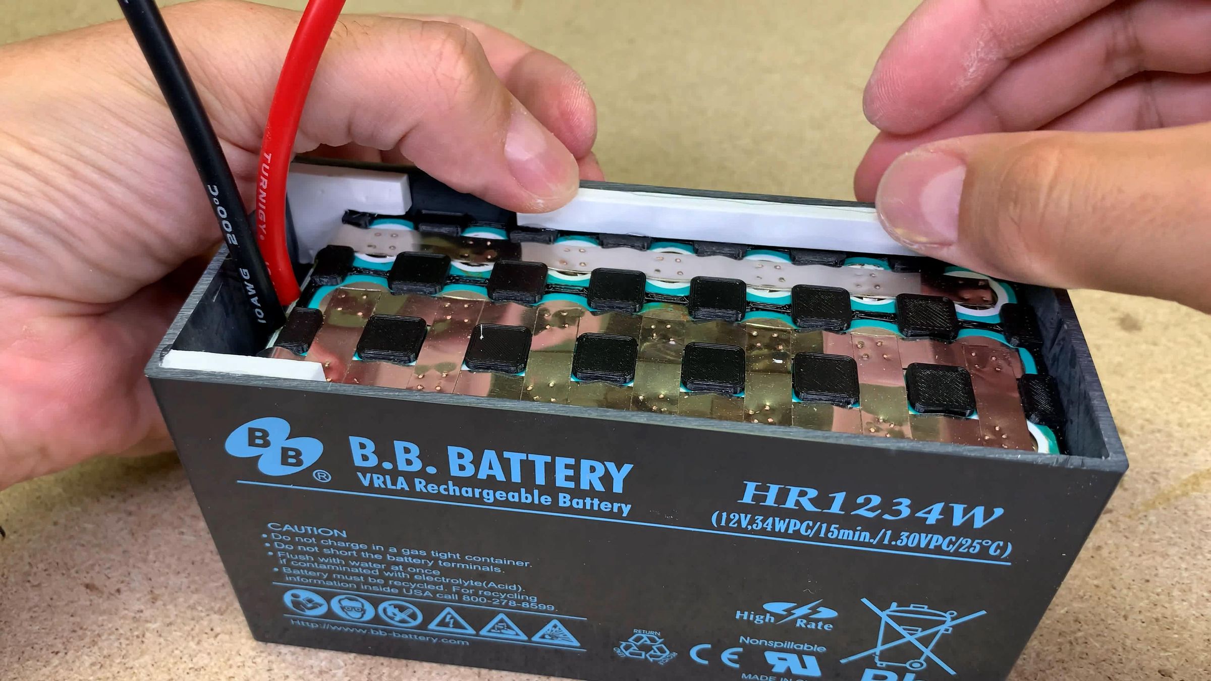 Repairing 12v 9Ah Lead Acid Battery and Adding More Capacity : 11 Steps ...