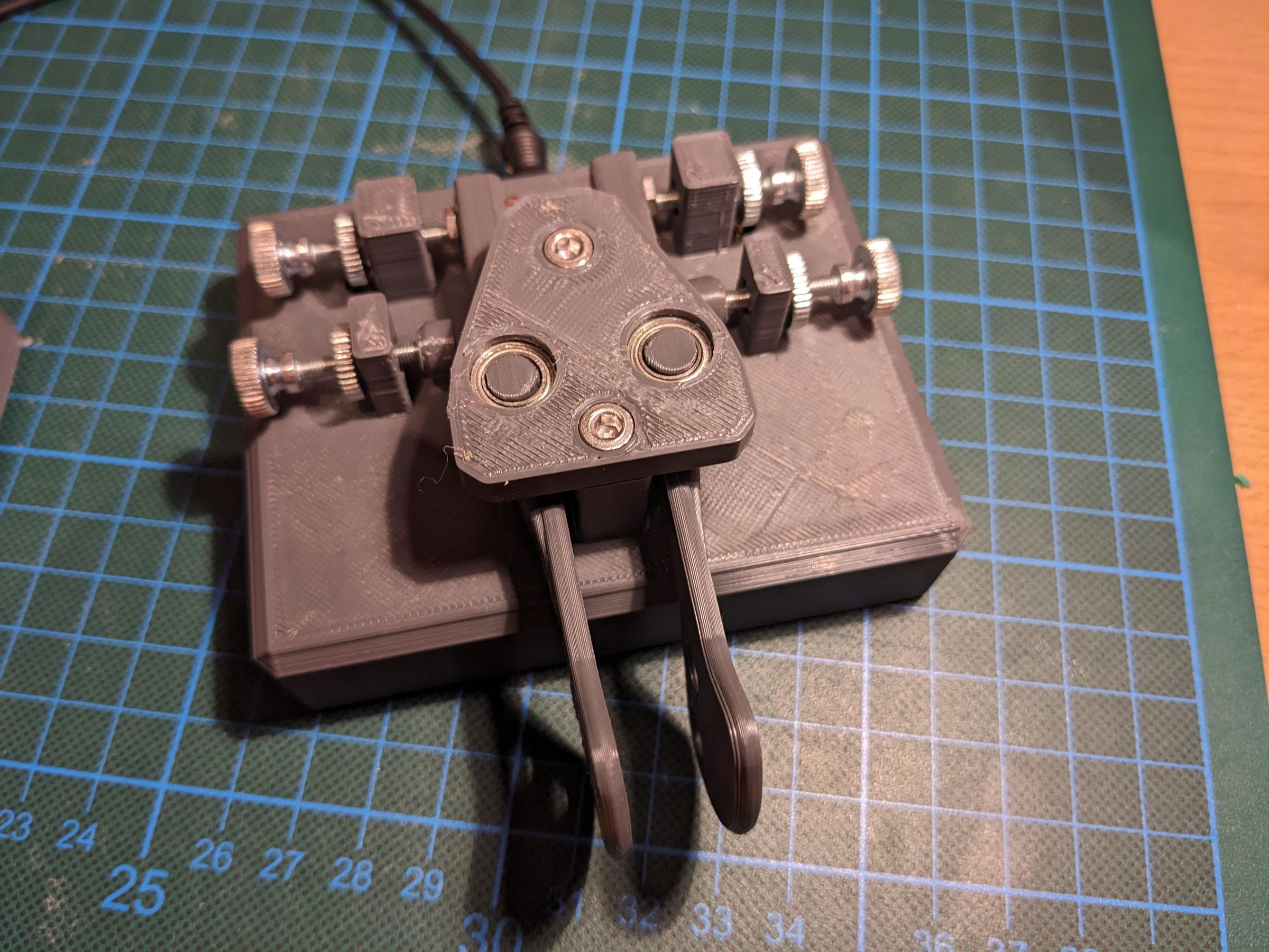 3D Printed Twin Paddle Cw Key (566grs.) : 21 Steps (with Pictures ...