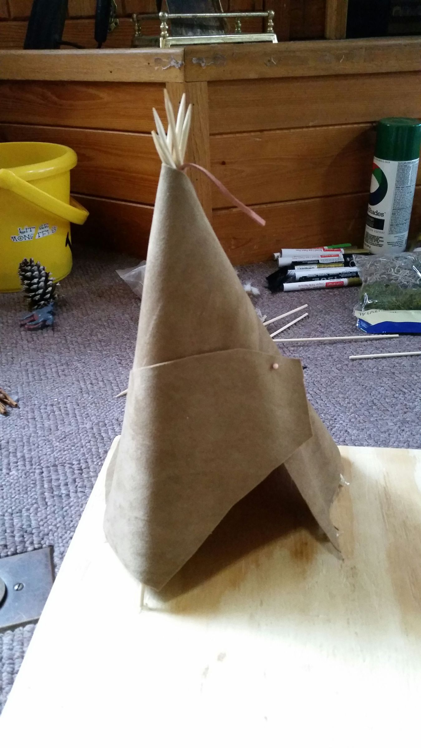Progject Native American Teepees