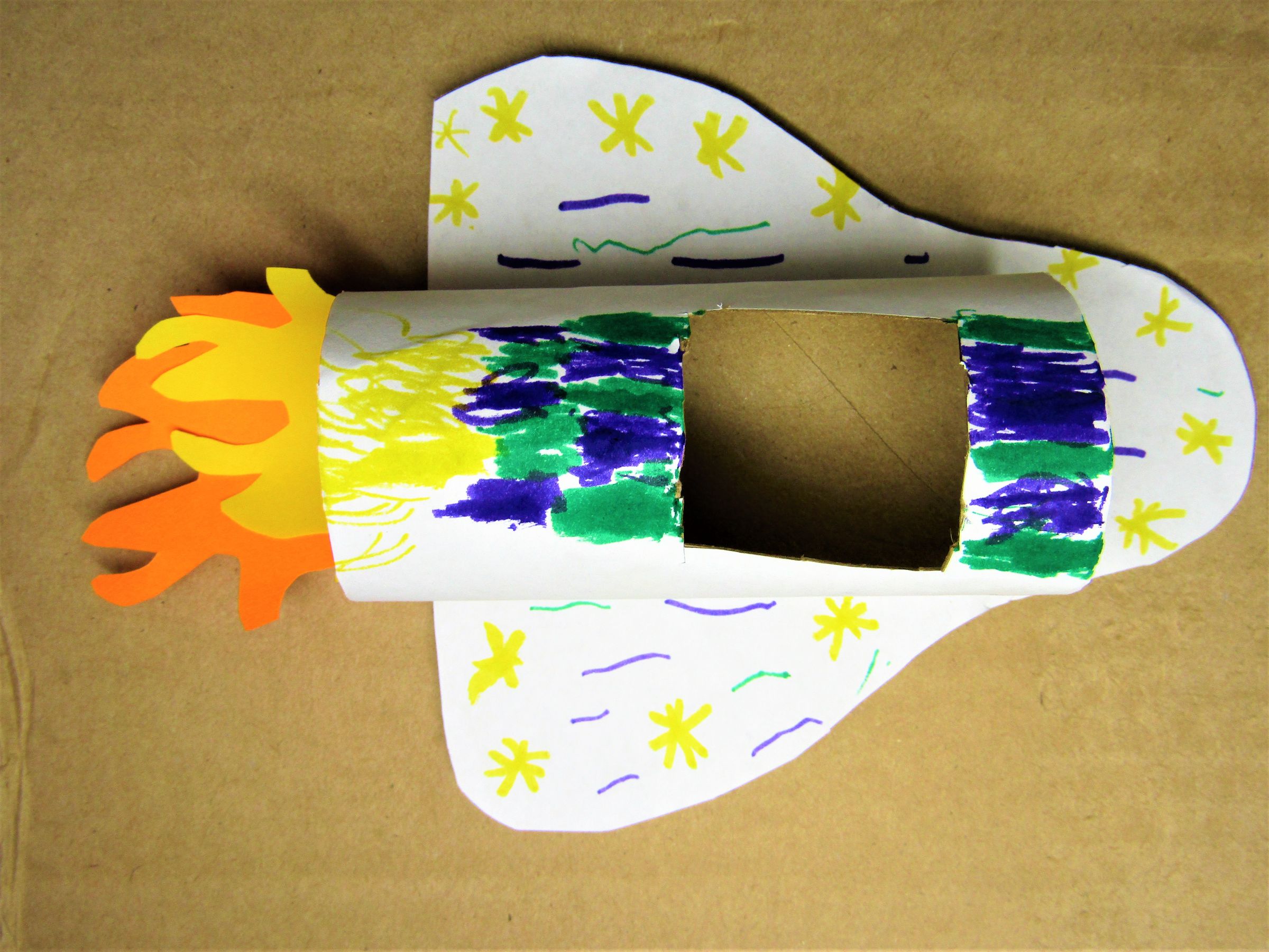 Rocket Ship for Action Figures : 5 Steps - Instructables