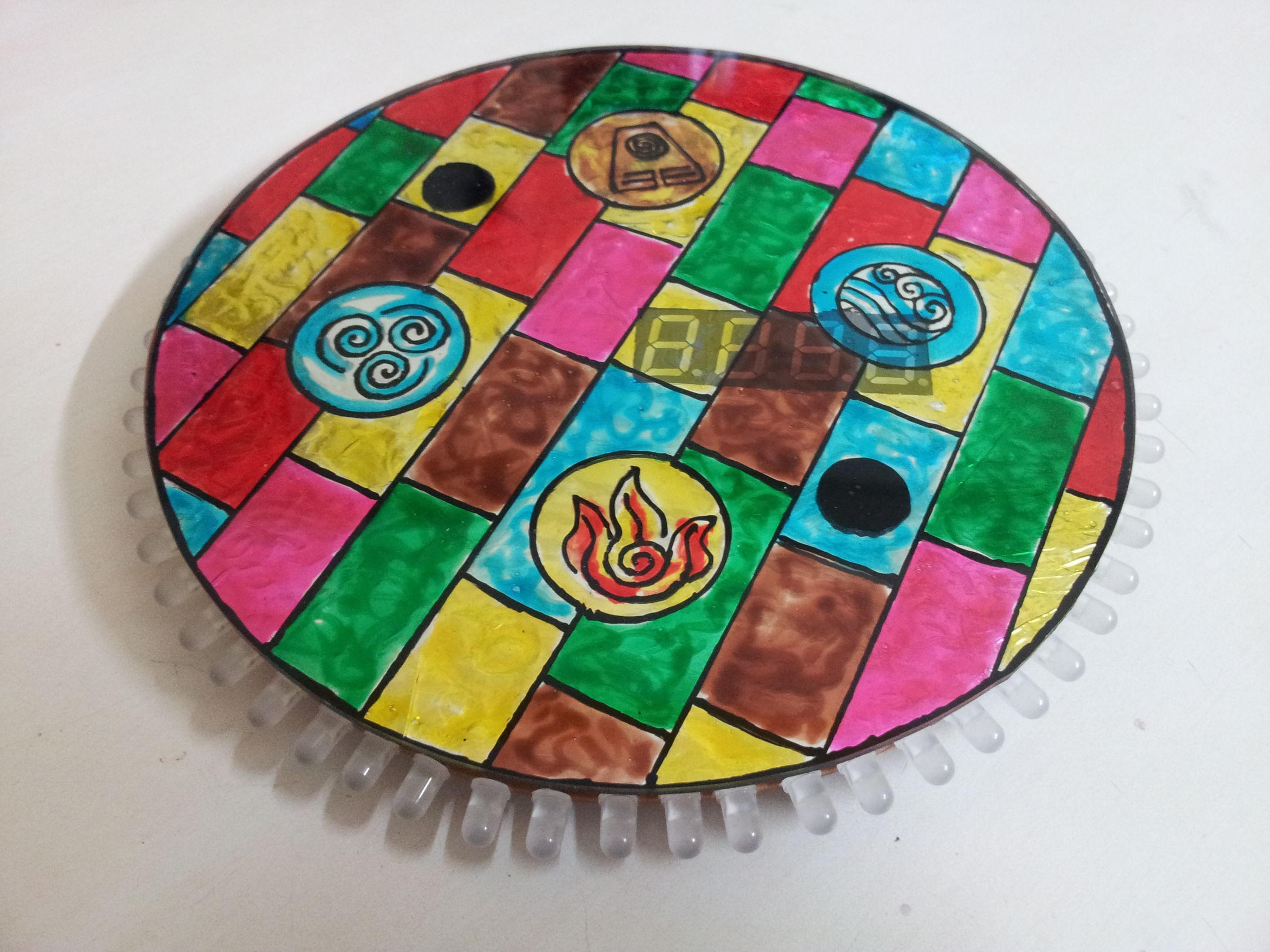 Arduino Digital Clock (With Charlieplexing LEDs, 7 Segment Displays ...