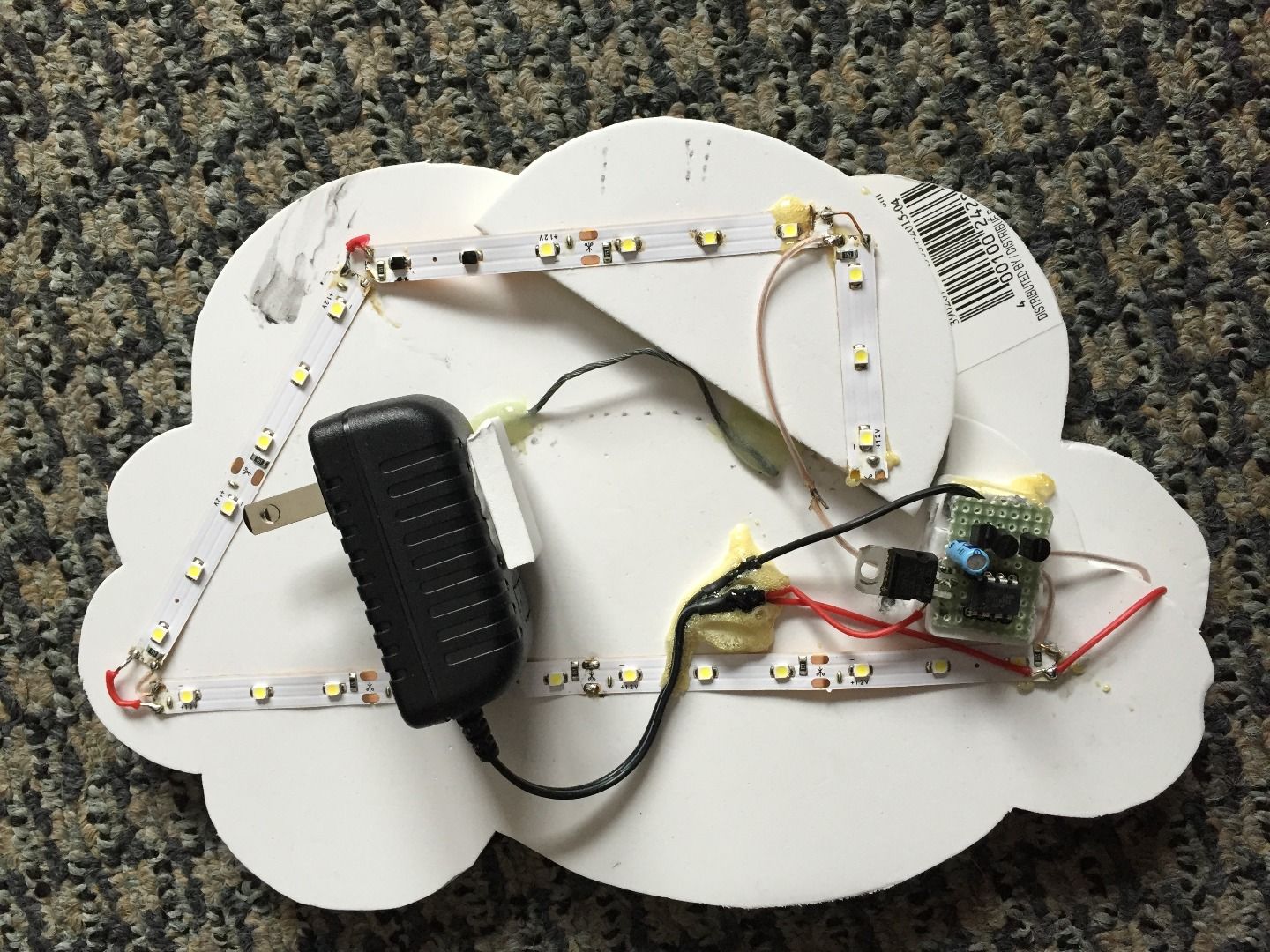 Animated Cloud Night Light W/ ATTiny - Instructables