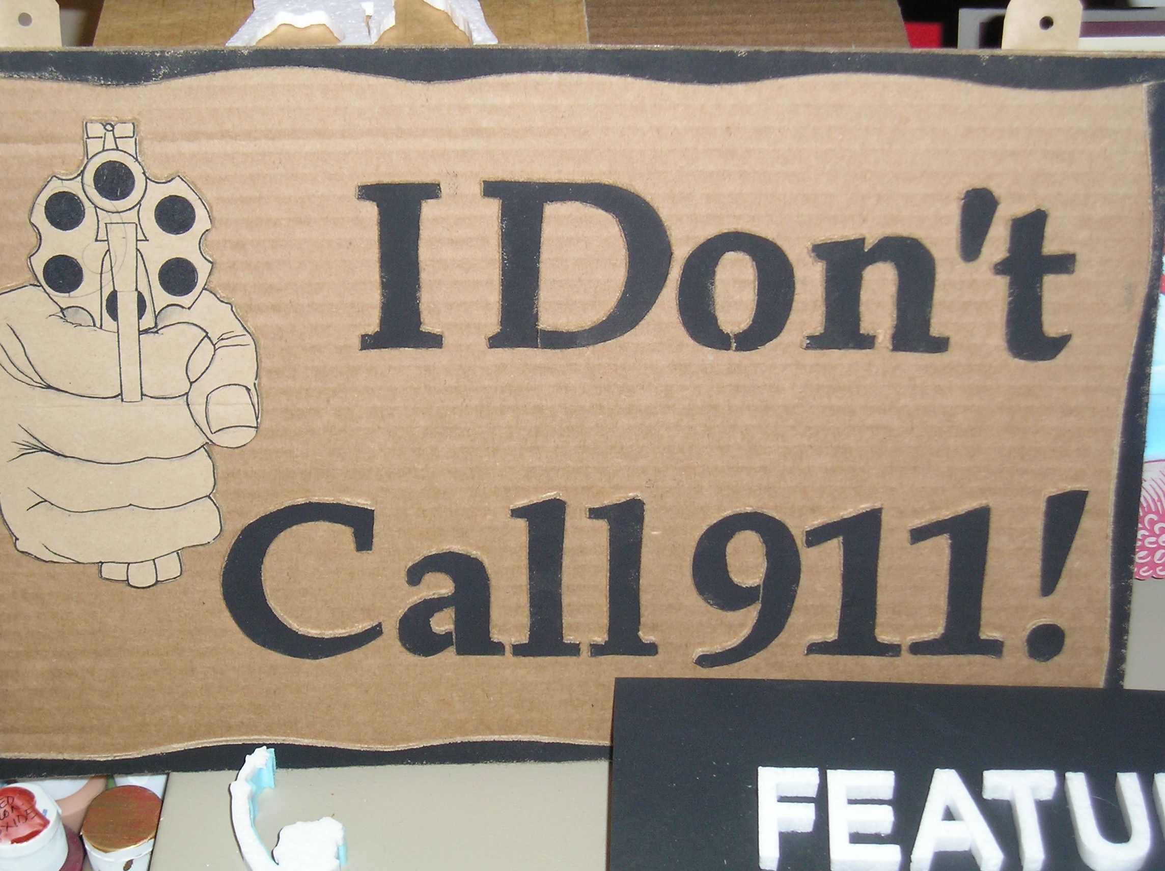 Make Signs Out of Cardboard! : 11 Steps (with Pictures) - Instructables