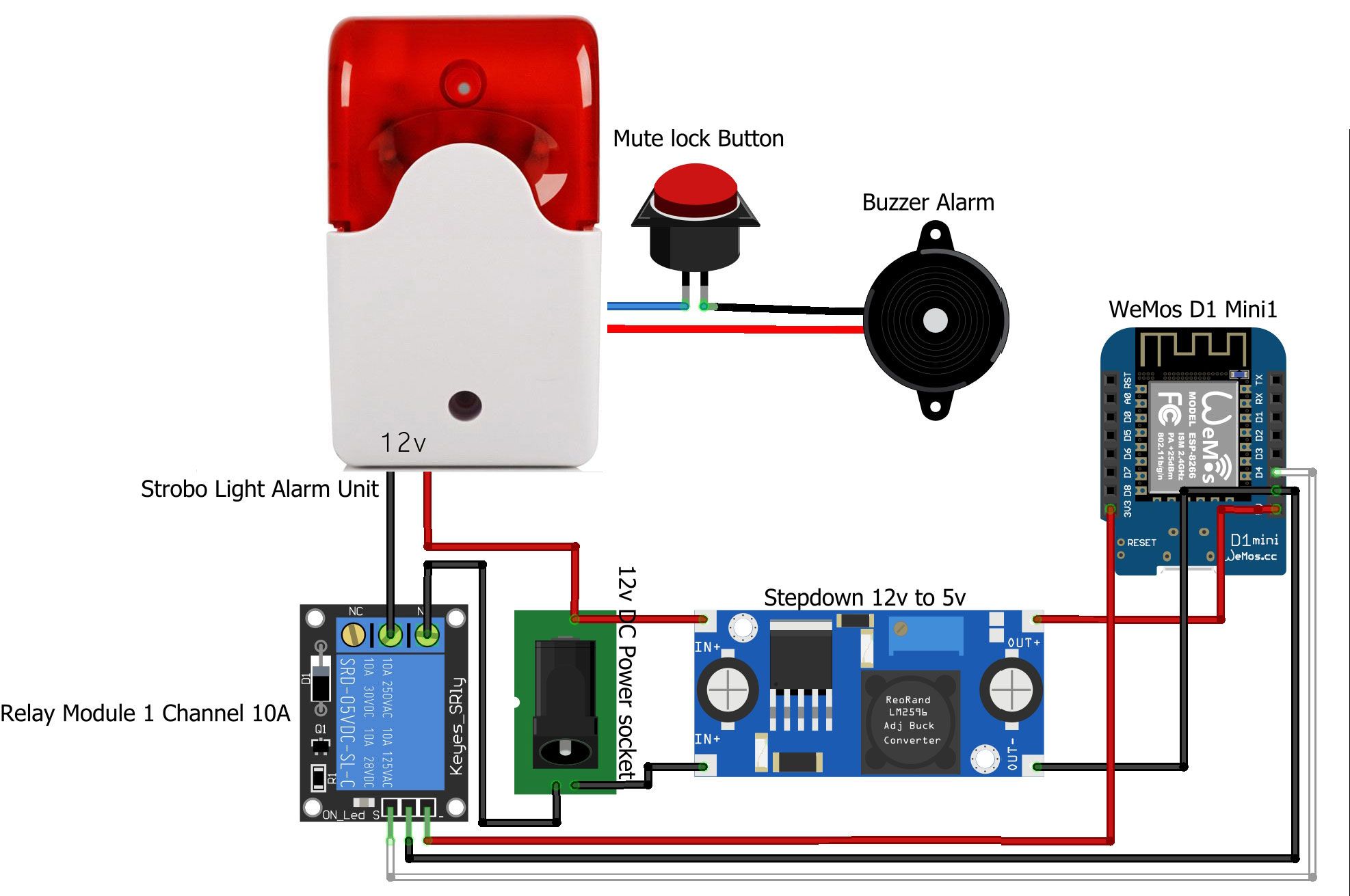 Online Server Check Portable Alarm (Using NodeMCU ESP8266) : 6 Steps ...