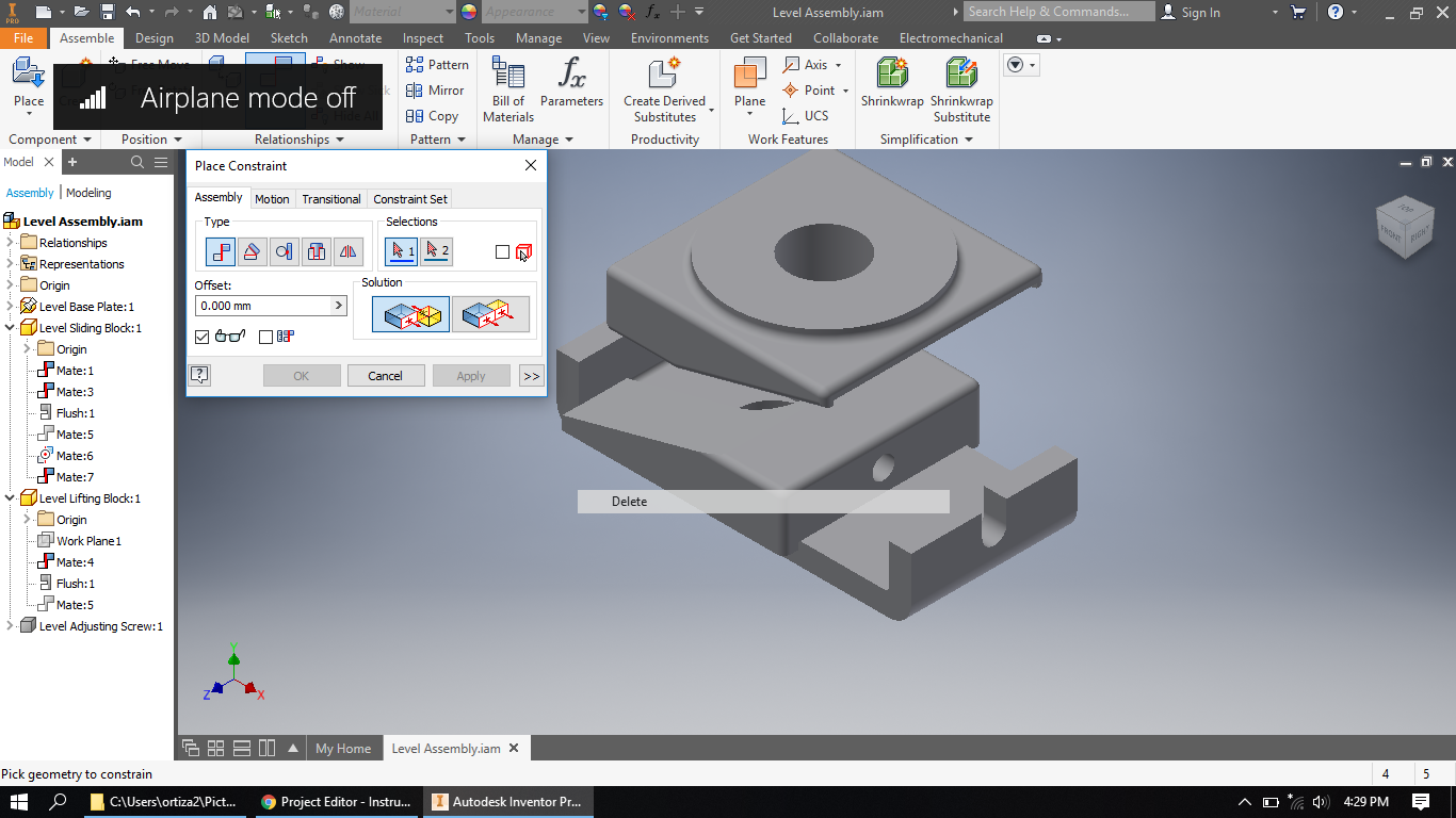 How to Make an Assembly in Inventor : 28 Steps - Instructables