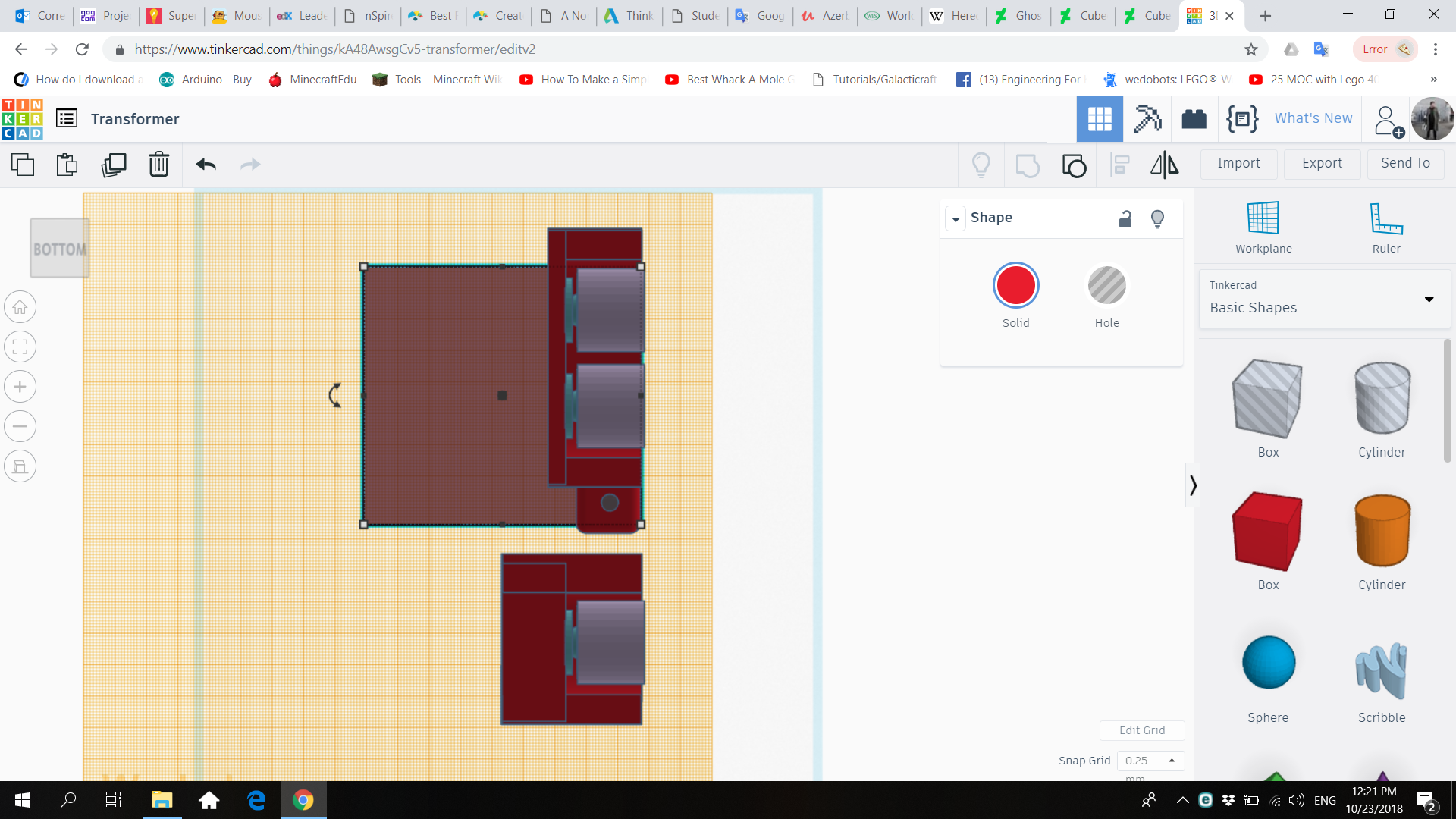 Creating a Transformer With Tinkercad : 15 Steps (with Pictures) - Instructables