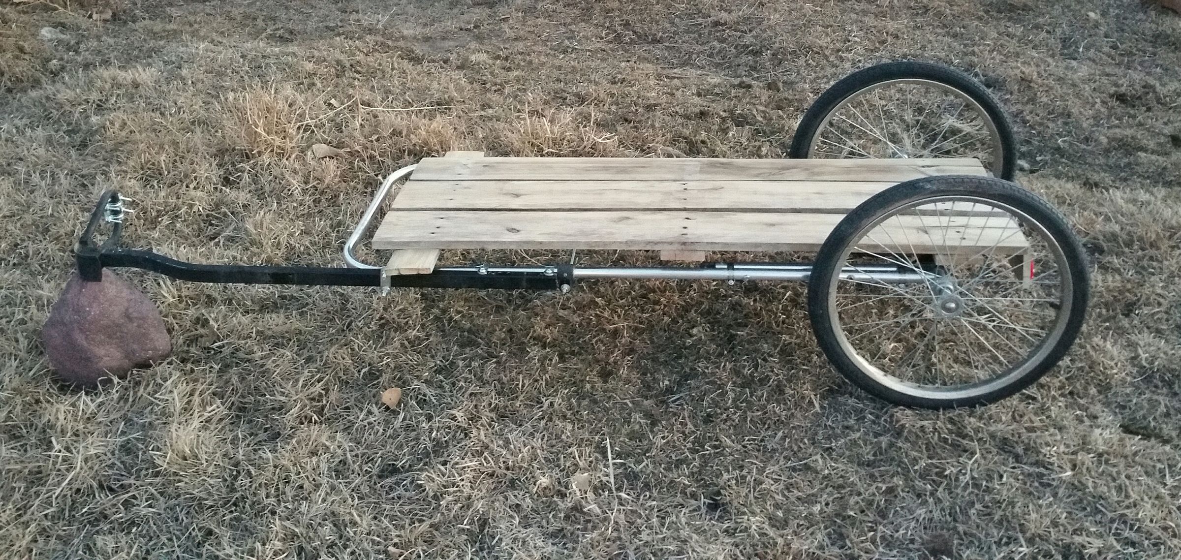 Flatbed Bicycle Trailer : 15 Steps (with Pictures) - Instructables