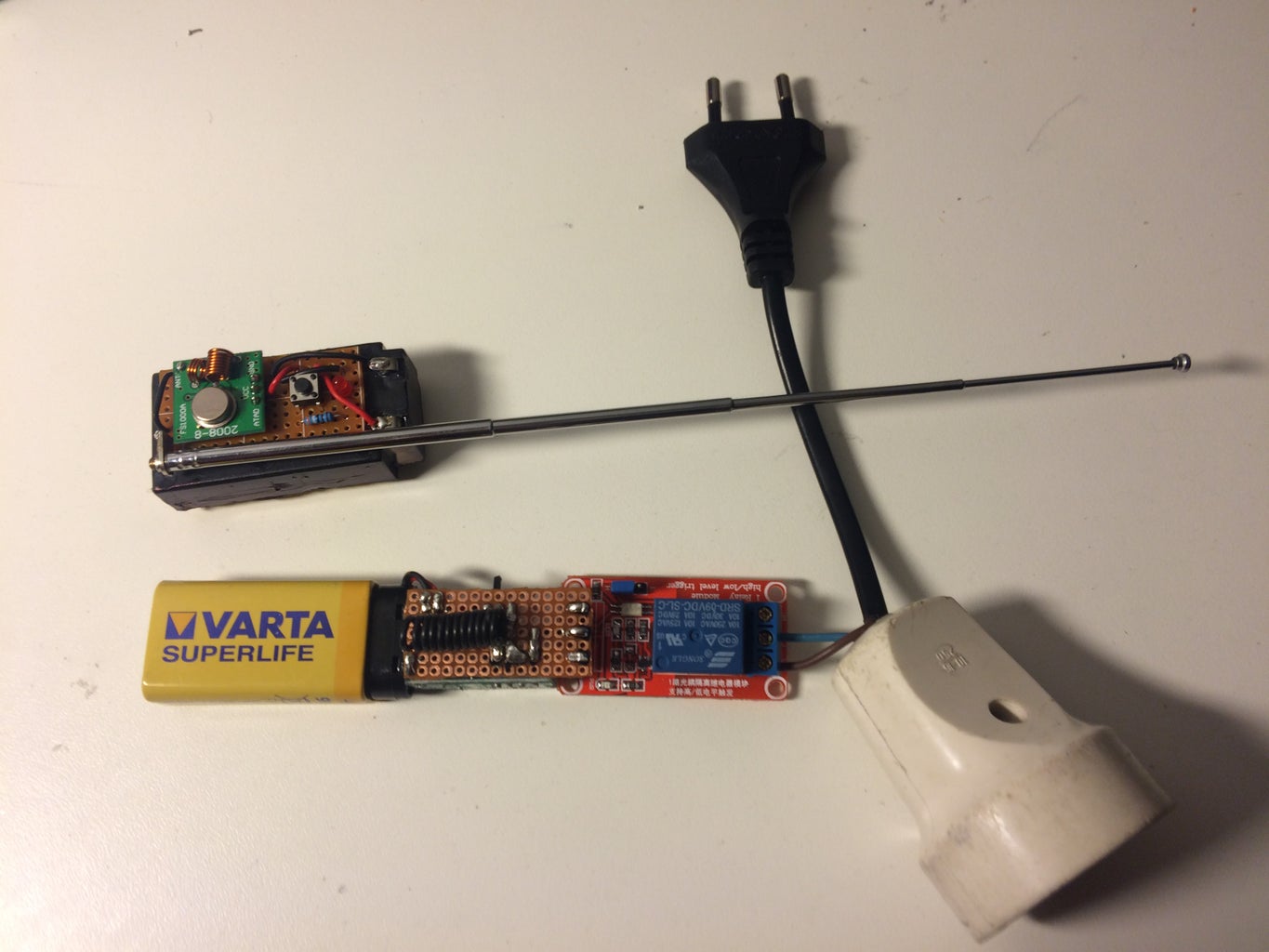 Remote Controlled Relay 10 Steps Instructables