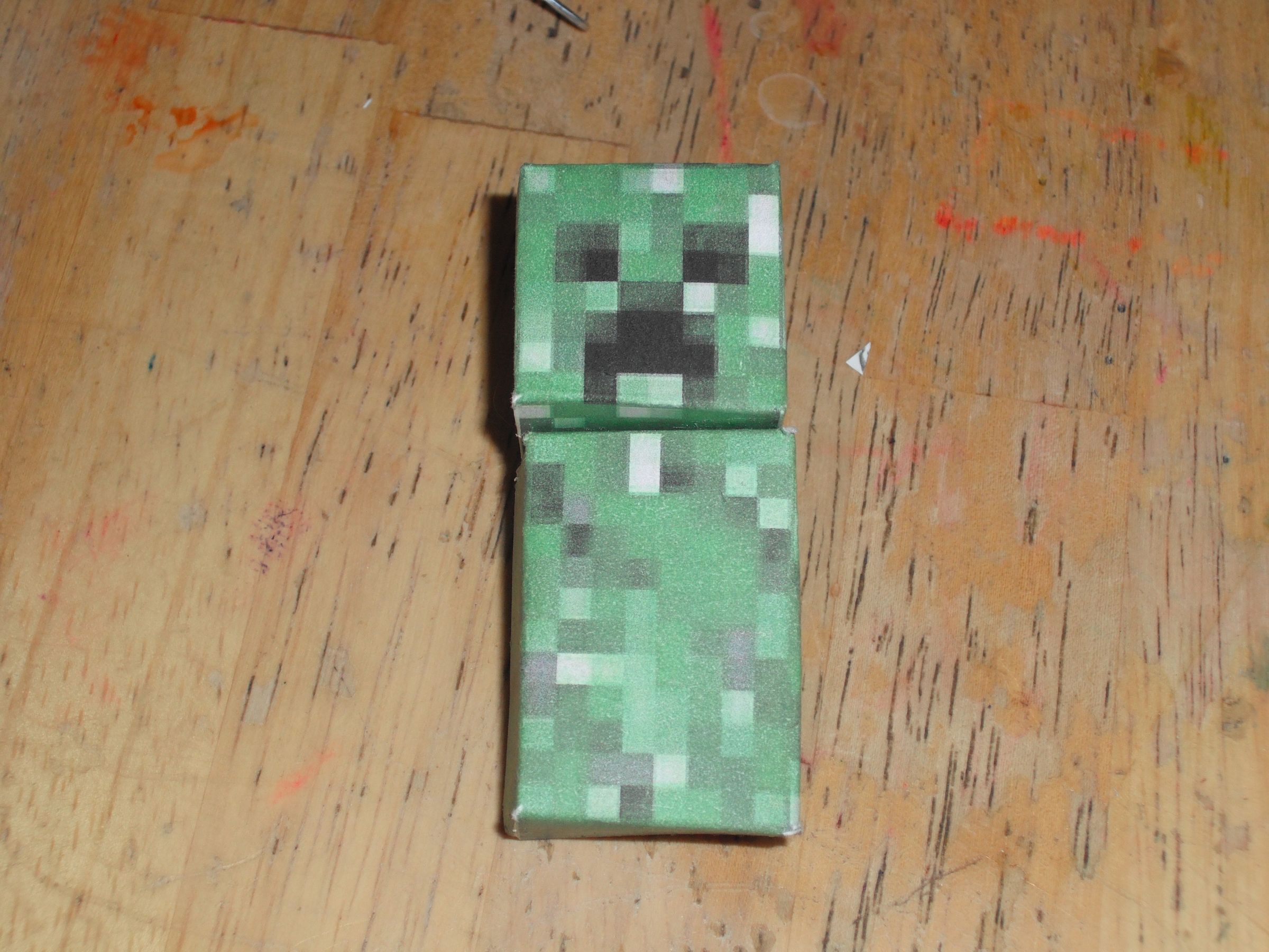 The Papercraft Creeper From Minecraft : 4 Steps - Instructables