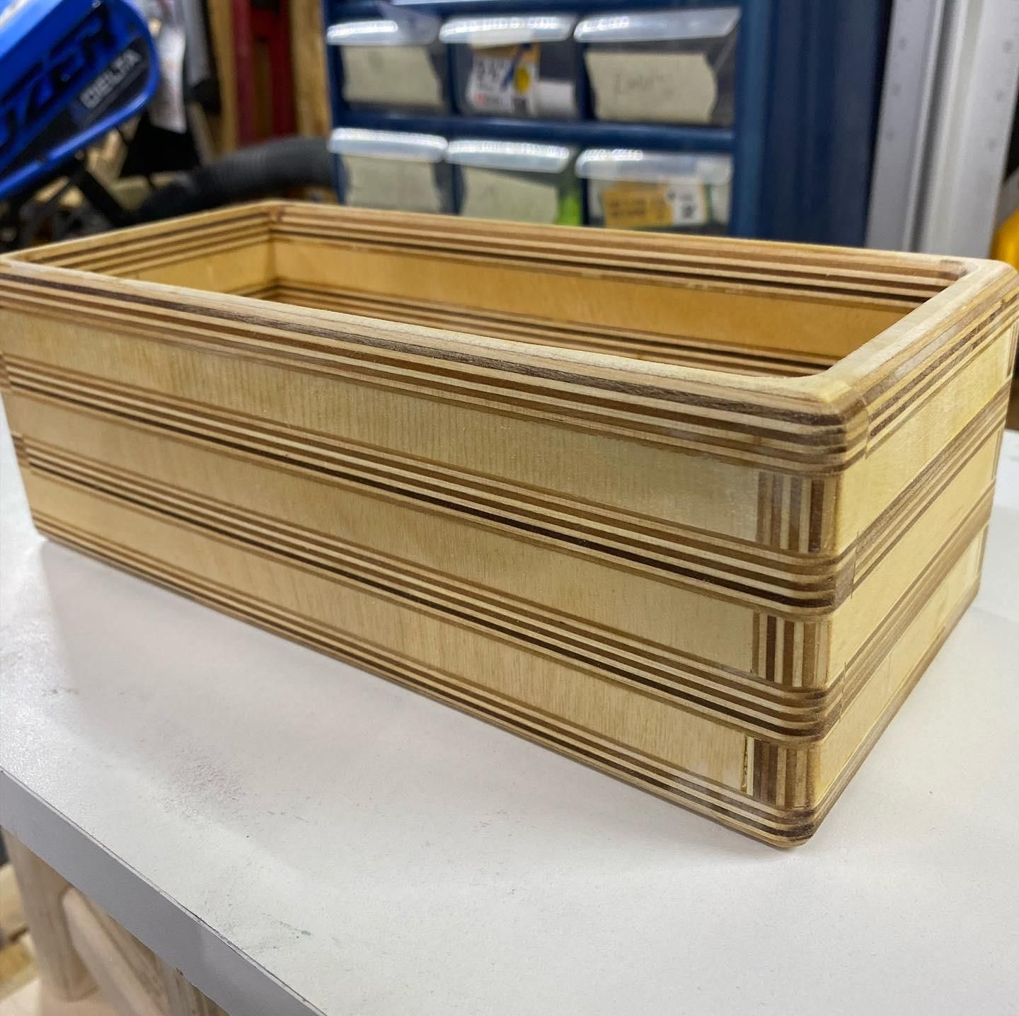 Patterned Plywood Boxes With No Jig Box Joints : 8 Steps (with Pictures ...