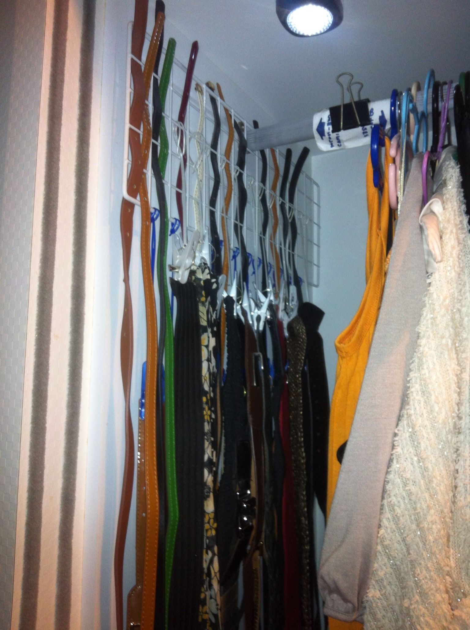 Belts Storage and Organizing for All Size and Shapes : 5 Steps ...