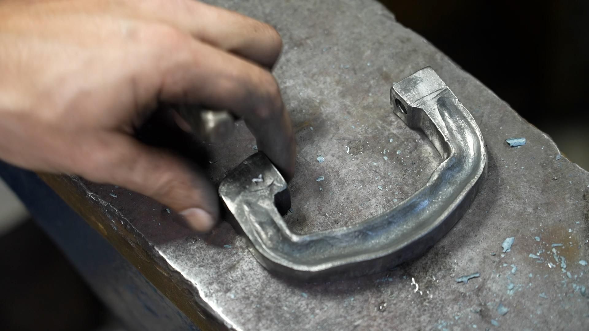 Making a C-Clamp From a Railroad Spike : 13 Steps (with Pictures ...