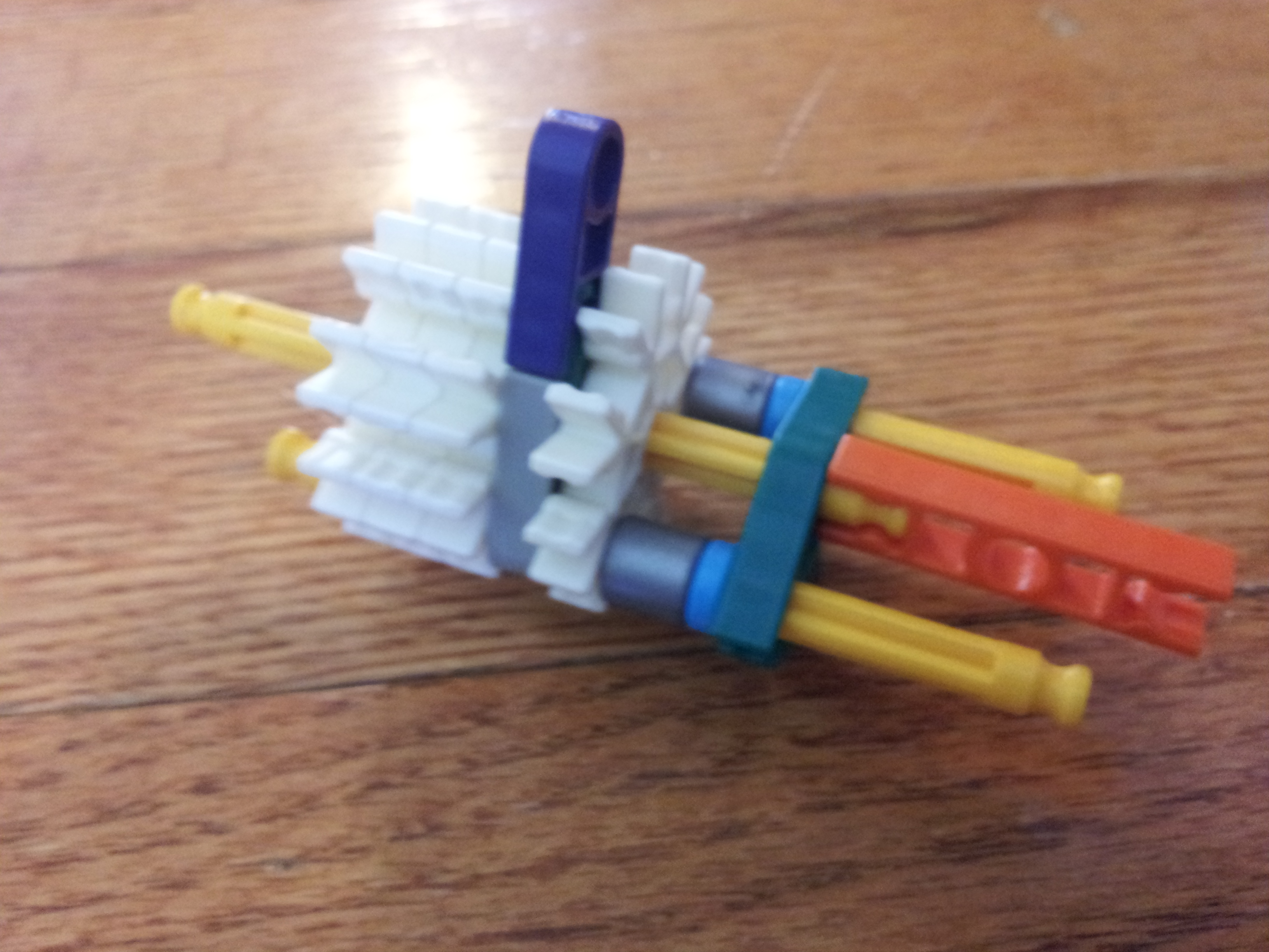 How to Make a Mini K'NEX Crossbow Turret : 4 Steps - Instructables