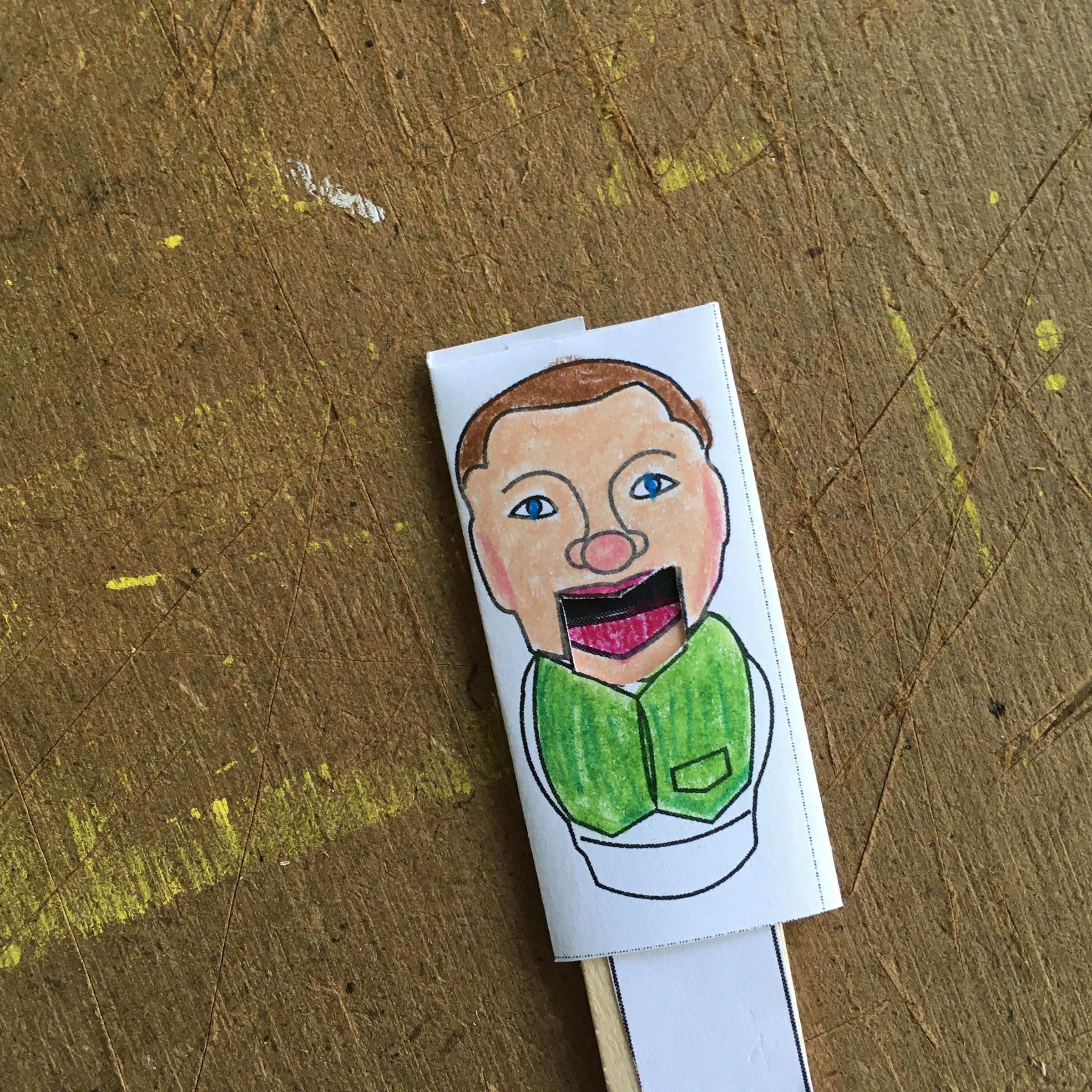 Personalized Book and Puppet: "The-Man-Who-Talks-Too-Much" : 11 Steps ...