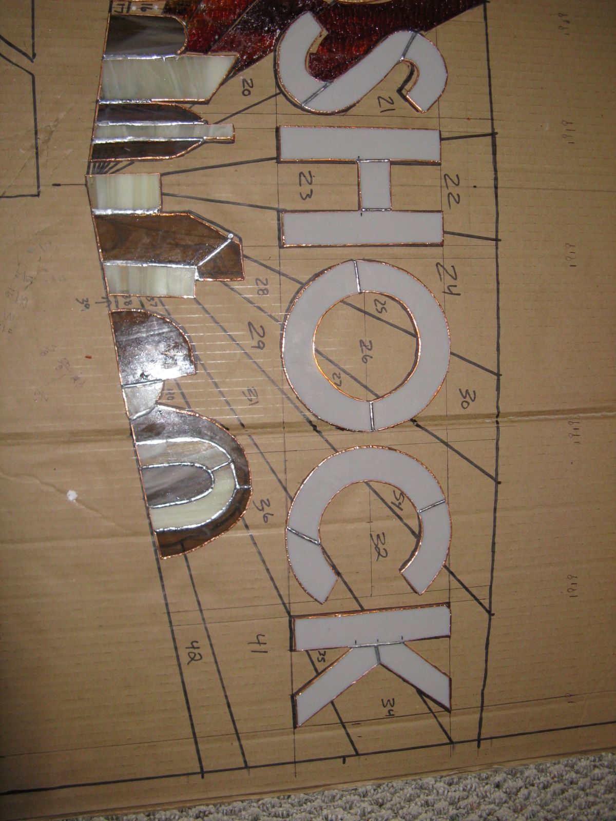 Bioshock Stained Glass Logo : 13 Steps (with Pictures) - Instructables