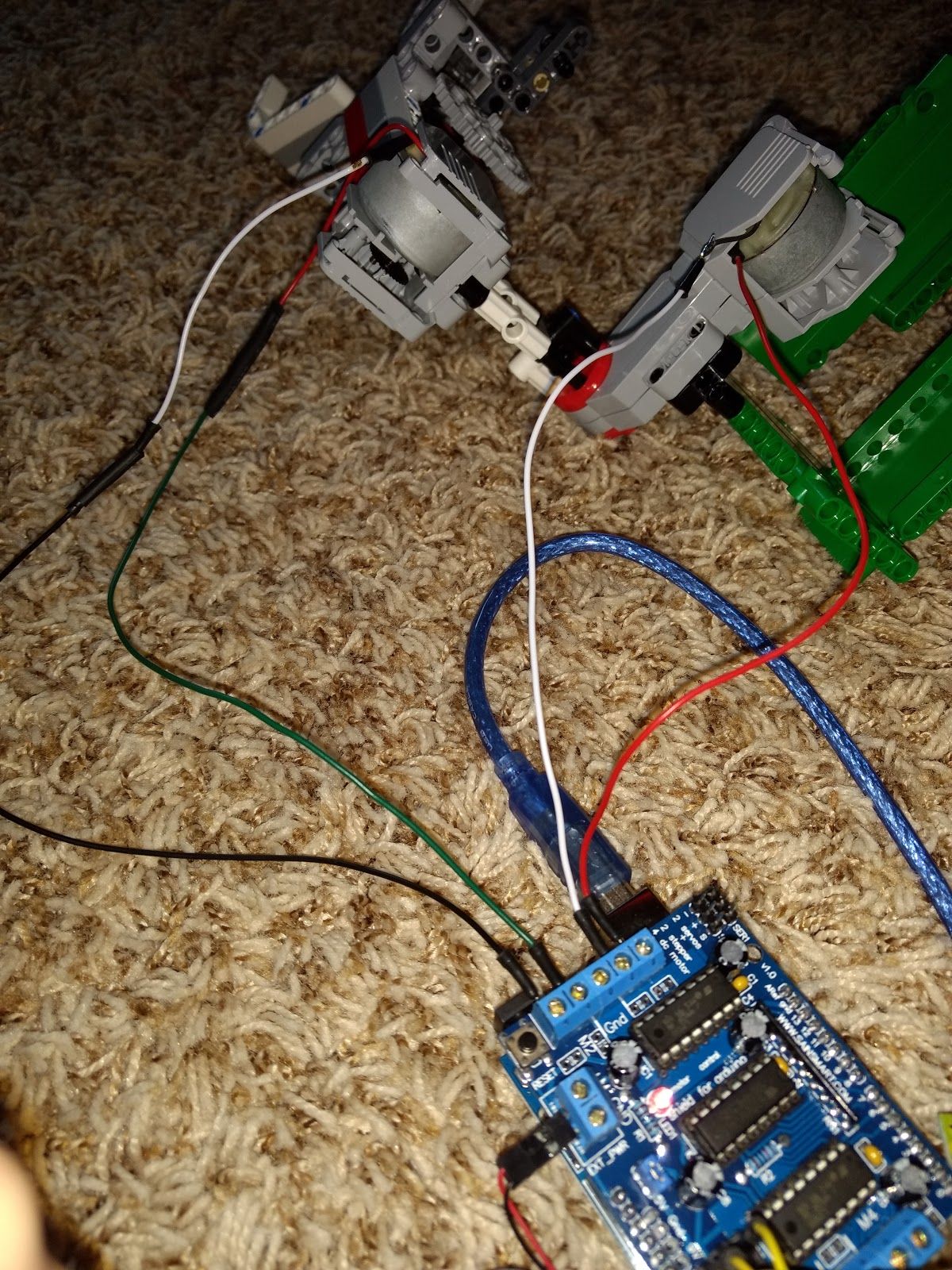 Arduino Controlled Robotic Arm From Lego Mindstorm : 6 Steps ...