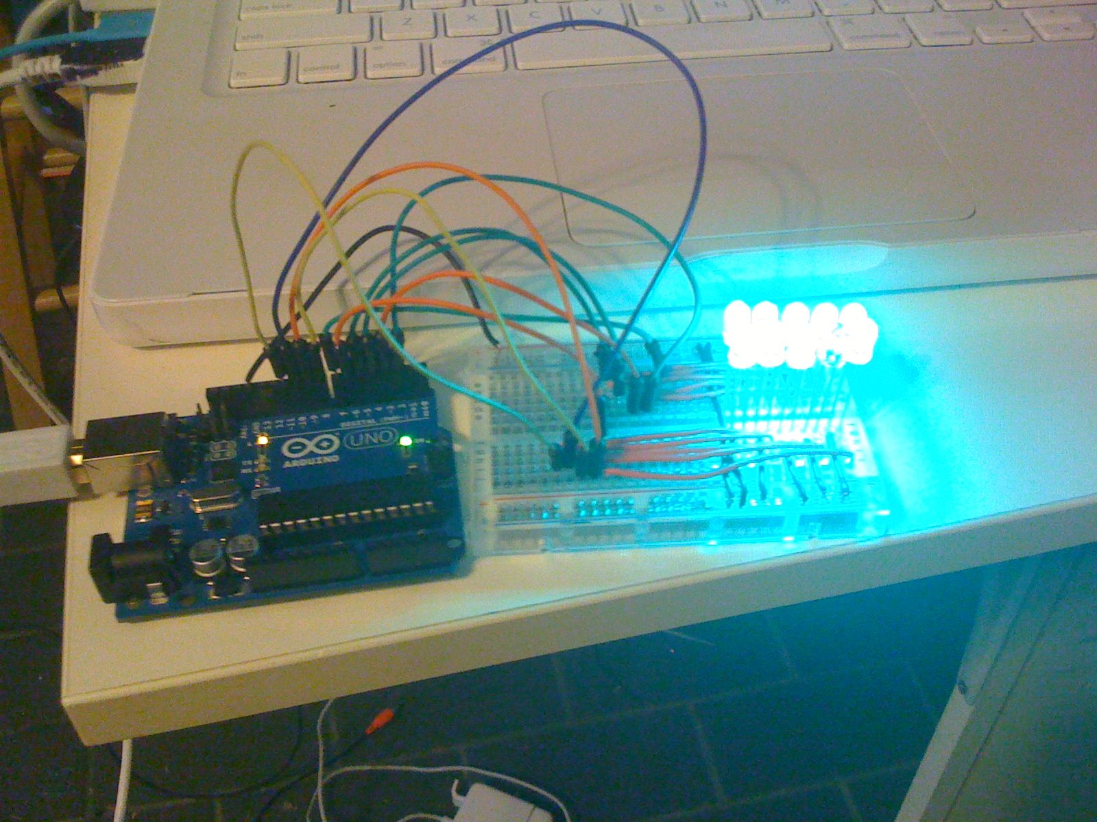 Simple Arduino 5x2 LED Matrix : 5 Steps - Instructables