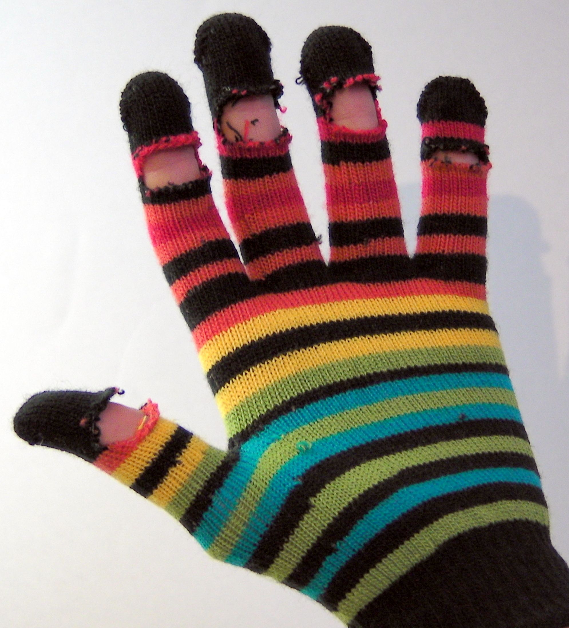 Easy Fingerless Gloves : 7 Steps - Instructables