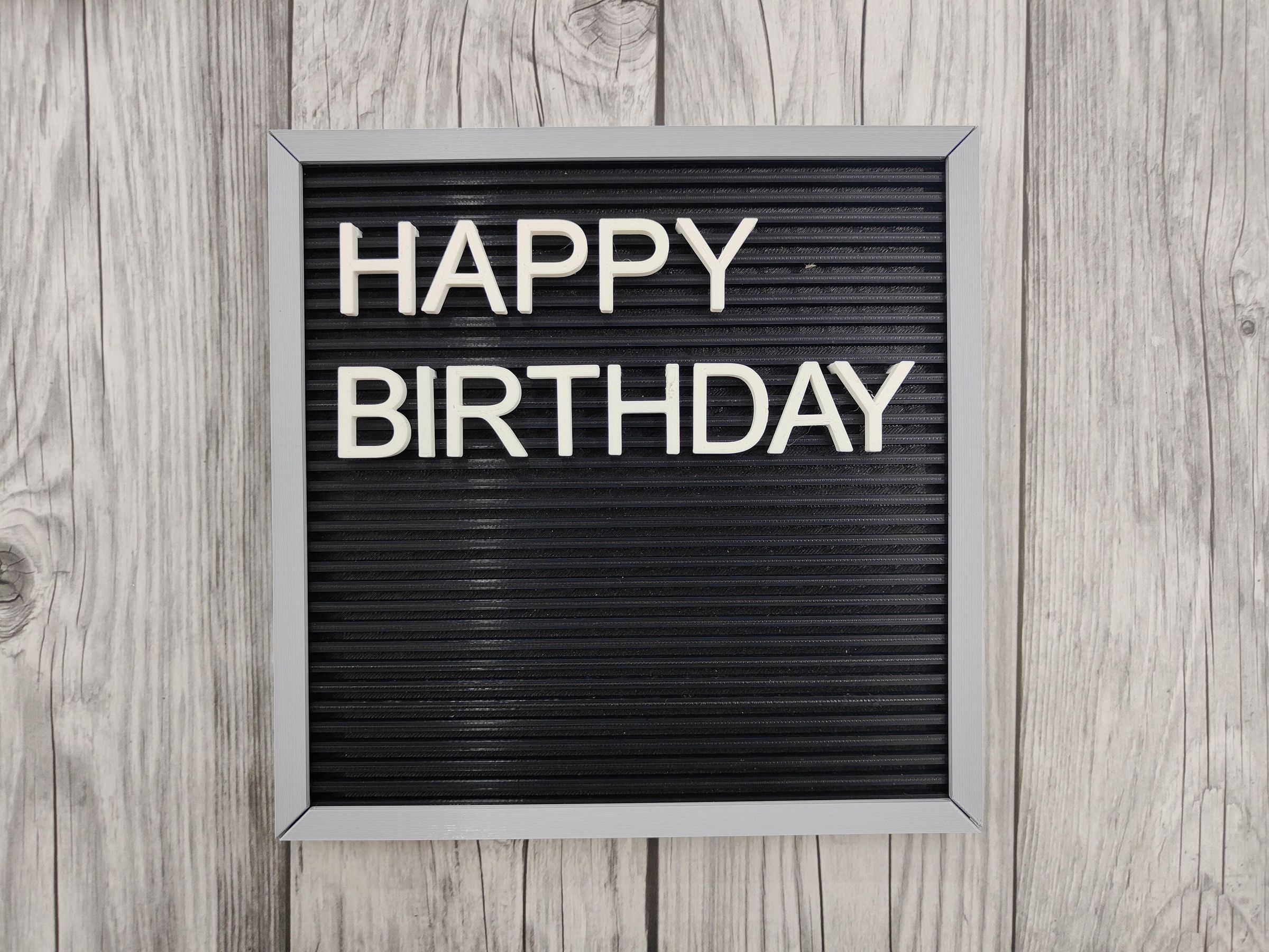 Customizable 3D Printed Text Board and Name Plate: Design, Print, and ...