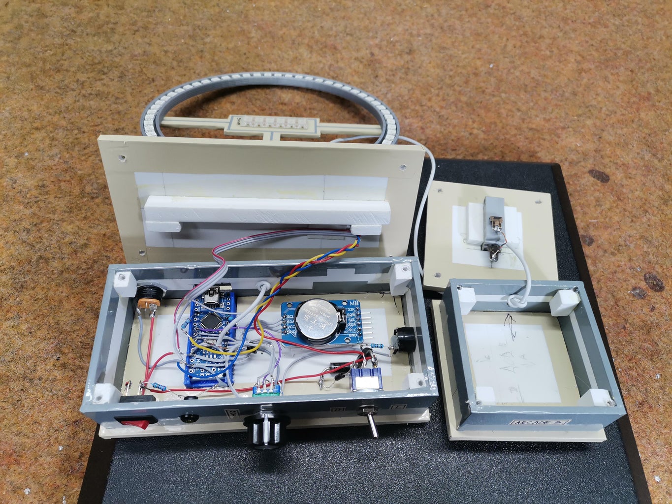 Diy Arduino Cyclone Game With Ws2812b Led Ring 3 Steps Instructables