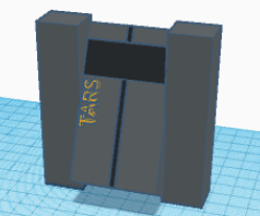 How to Make Tars From Interstellar Using Tinkercad/ for Distance ...