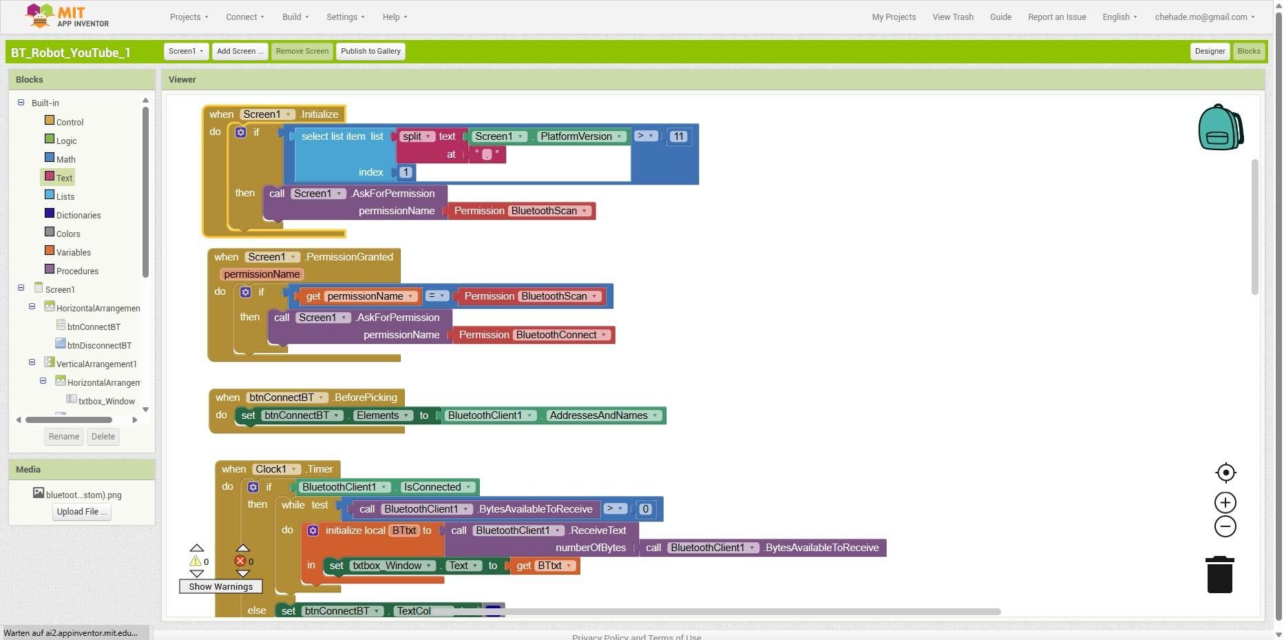 Build a Bluetooth Robot W/ Arduino & MIT App Inventor : 9 Steps (with ...