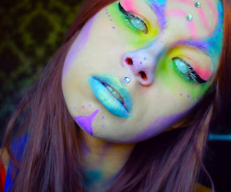 Psychedelic Alien Makeup - Instructables