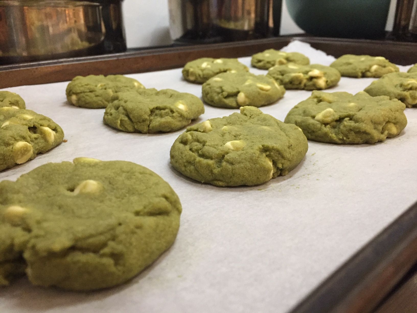 Matcha White Chocolate Chip Cookies : 7 Steps (with Pictures ...