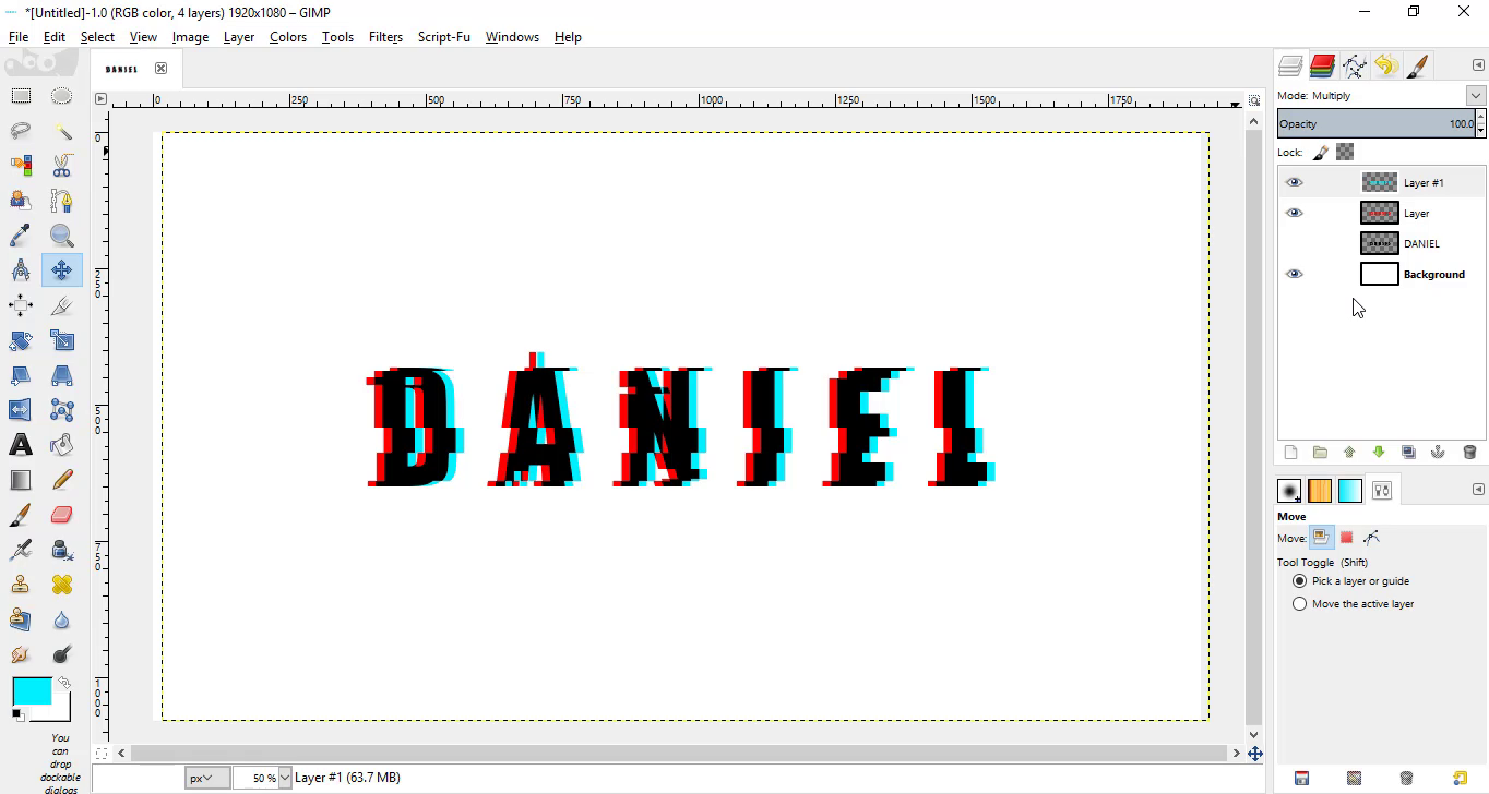 How to Create Glitch Text Effect in GIMP : 6 Steps - Instructables
