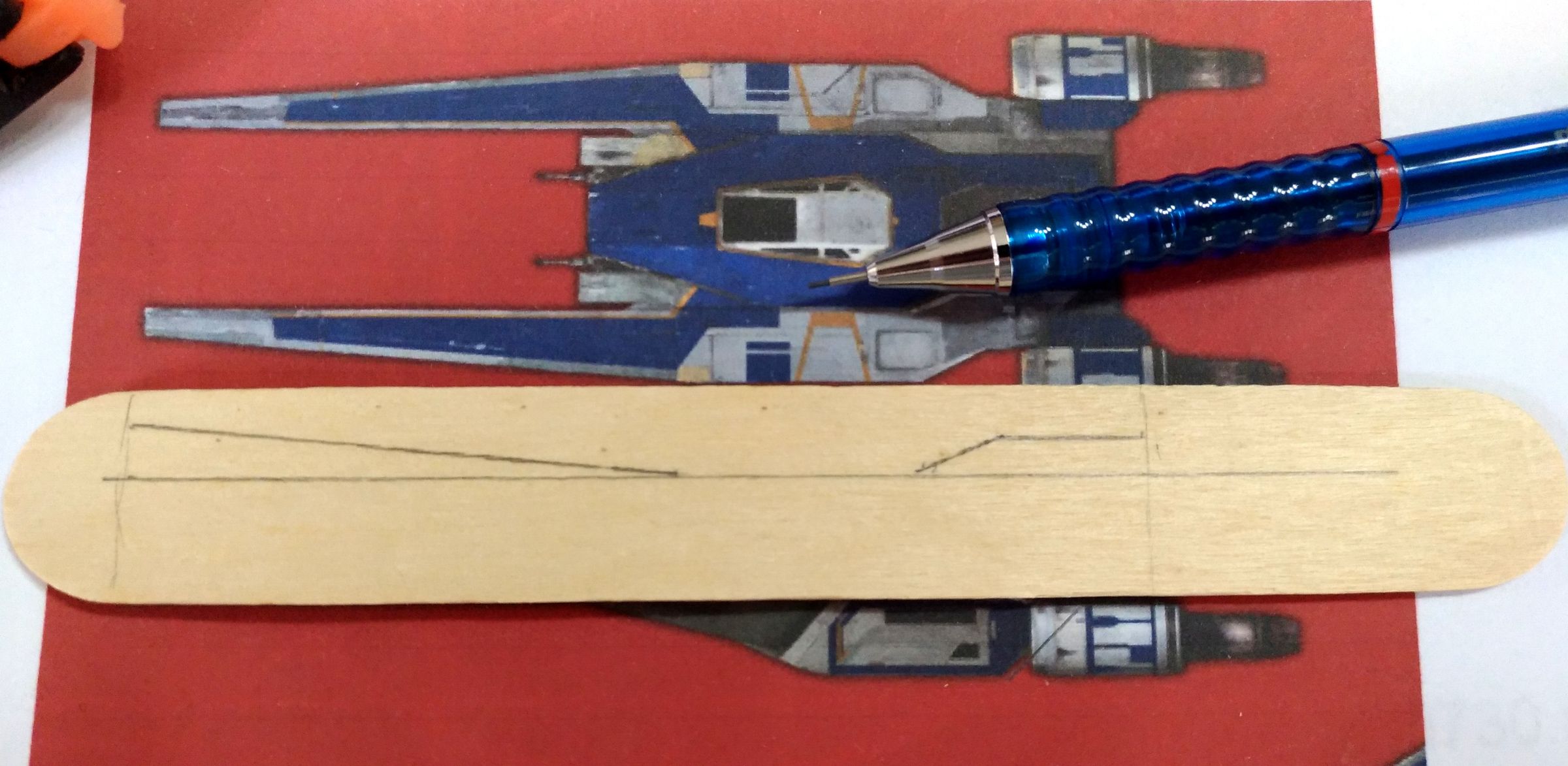 Rogue One Mini U-Wing Popsicle Stick Model : 7 Steps (with Pictures ...