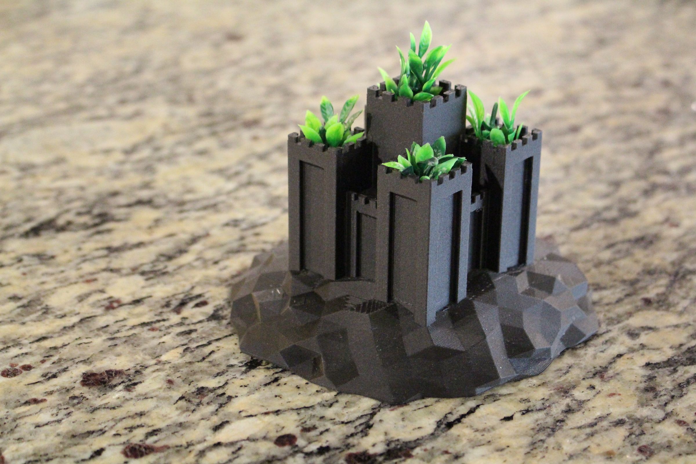3D Printed Castle Planter (TinkerCAD) : 8 Steps (with Pictures) - Instructables