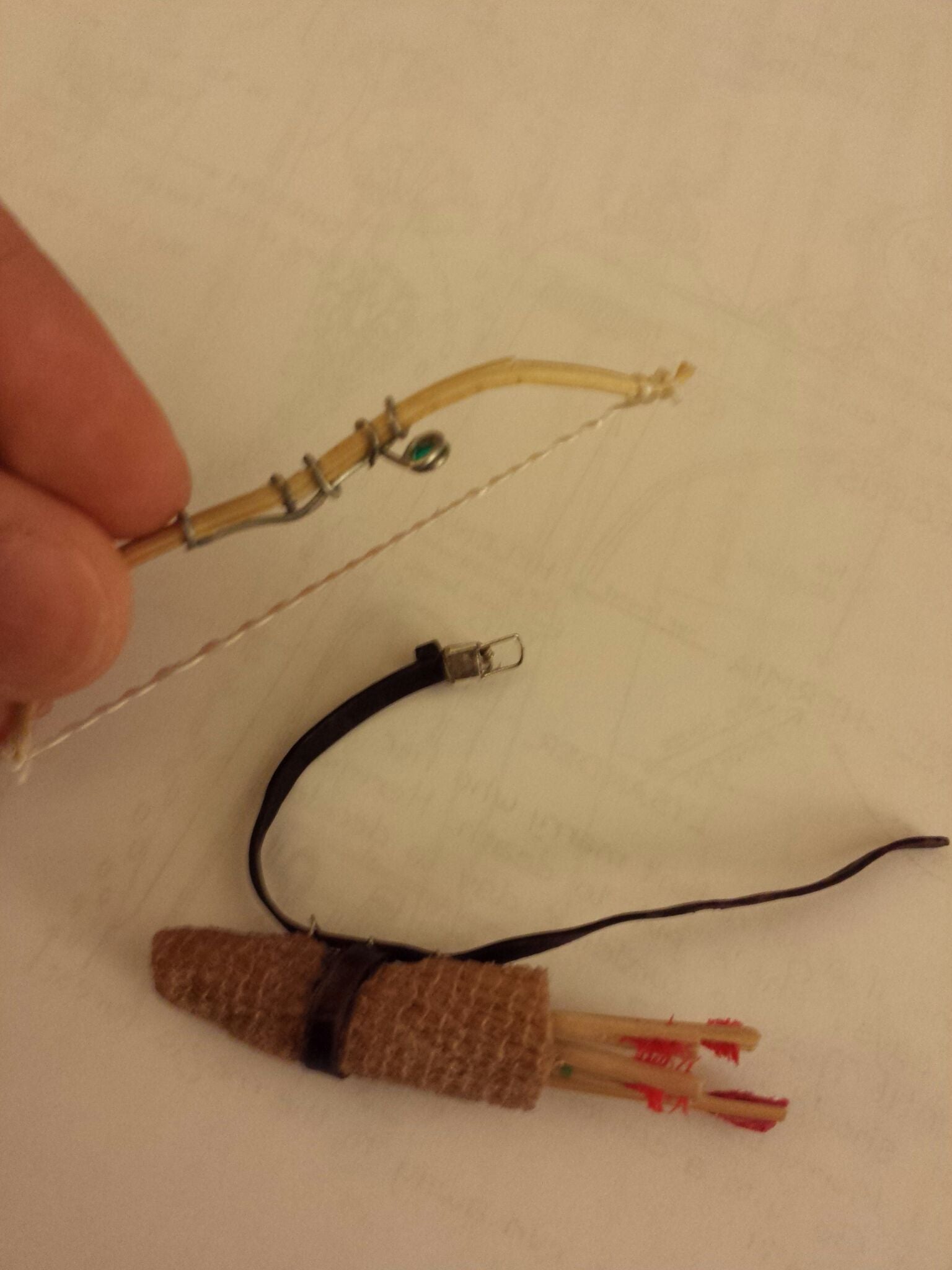 Diy Miniature Bow And Arrows 5 Steps Instructables