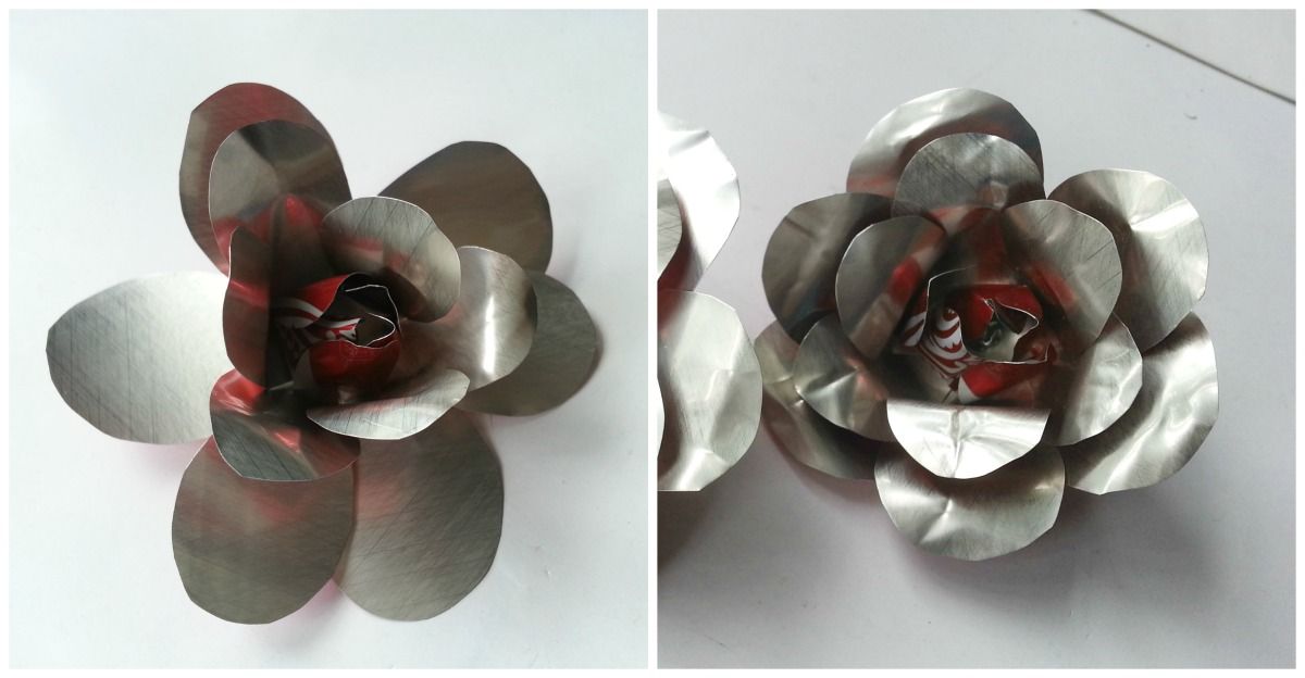 DIY Recycled Metal Rose : 5 Steps (with Pictures) - Instructables