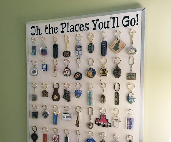 Keychain Collection Display : 4 Steps (with Pictures) - Instructables