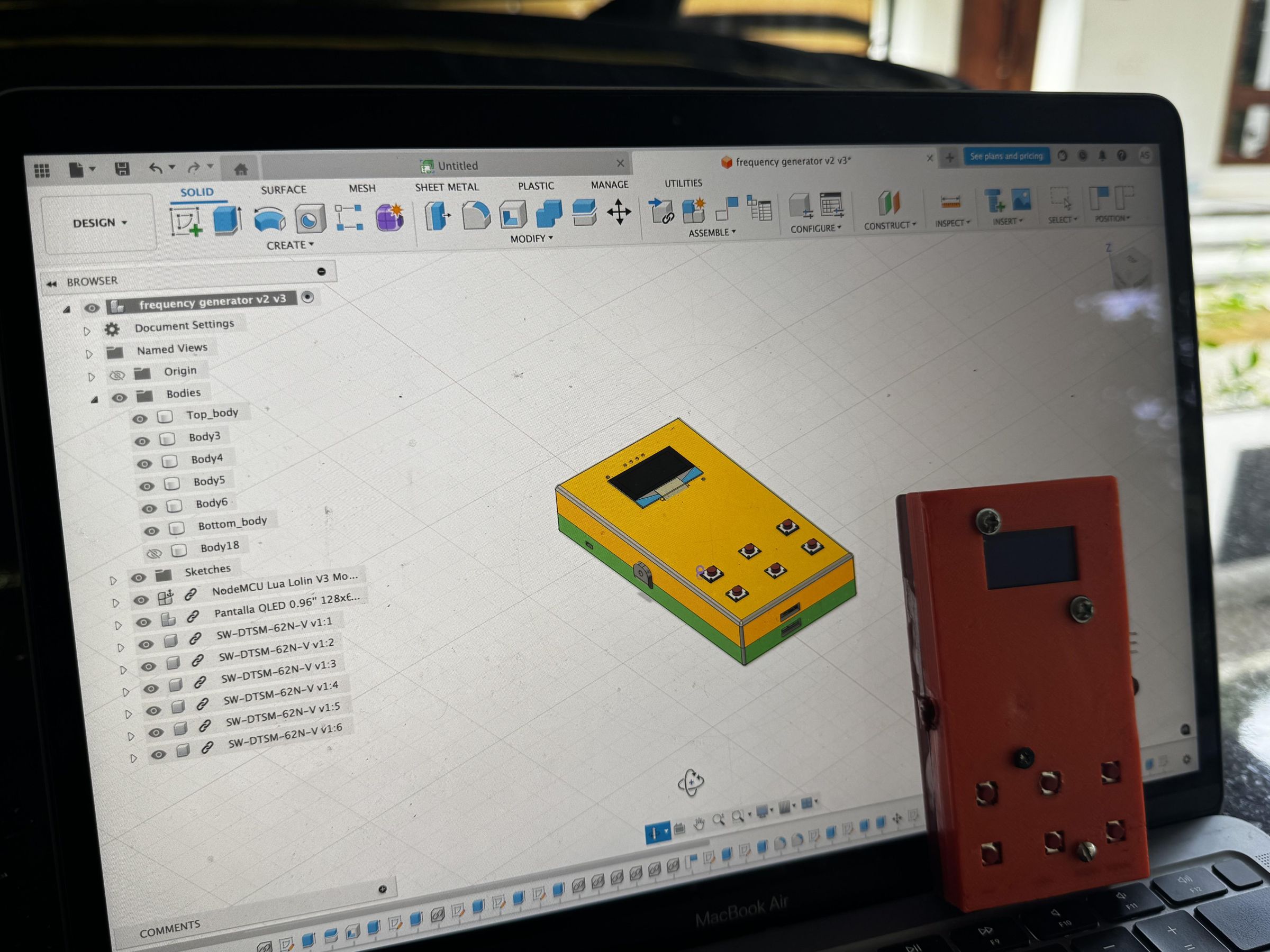 DIY Frequency Generator + Reader Toolkit (ESP8266 + OLED + 3D Printed ...
