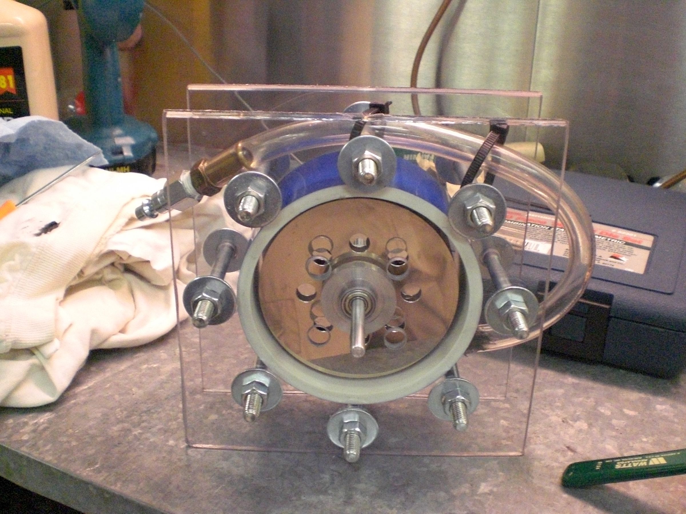 How to Make a Tesla Turbine (Greenest Turbine) : 10 Steps (with ...