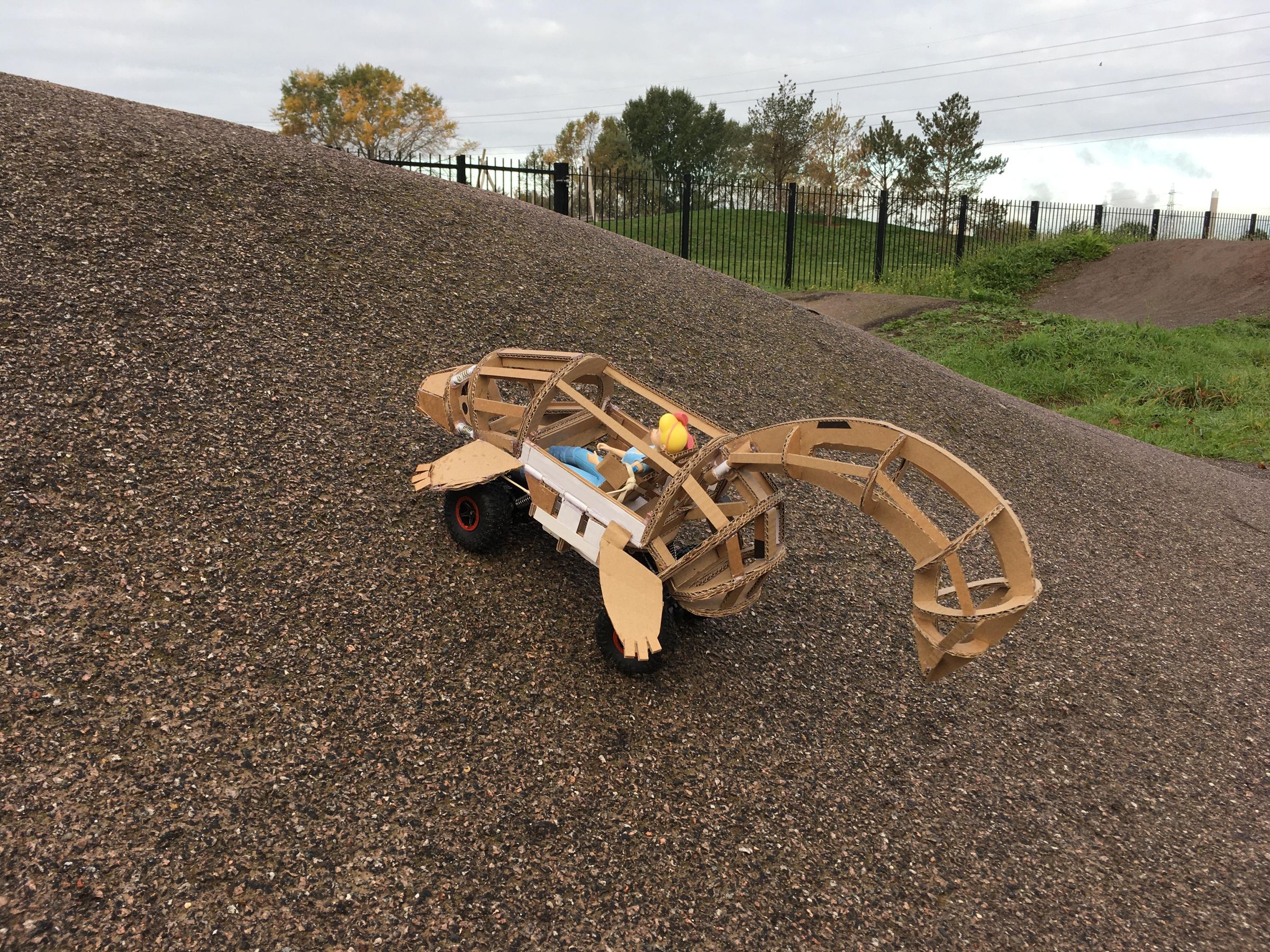 Bo Peep's Skunk Mobile - Remote Control Plushy : 77 Steps (with ...