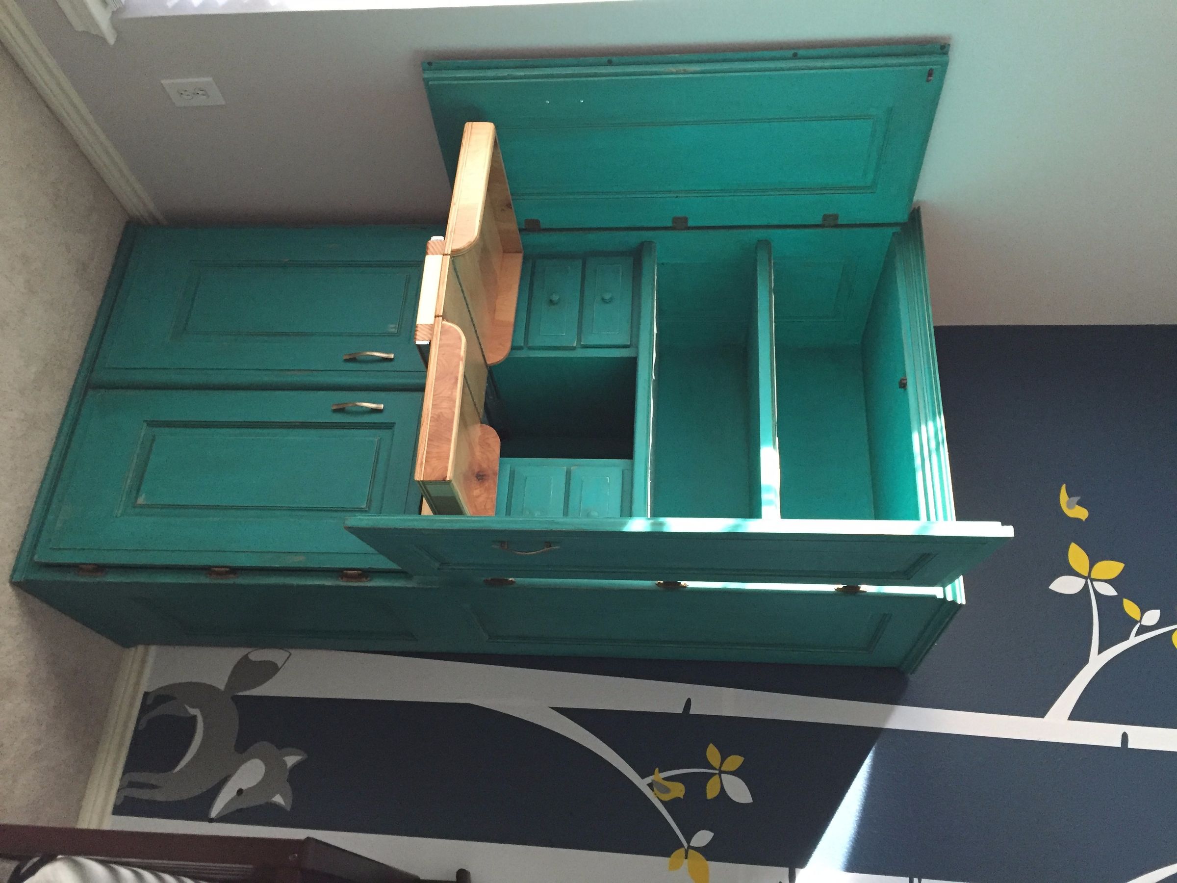 Hideaway Baby Changing Table : 5 Steps (with Pictures) - Instructables