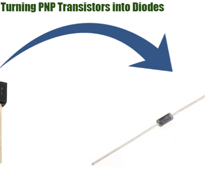 Making Diodes Out of PNP Transistors! : 5 Steps - Instructables