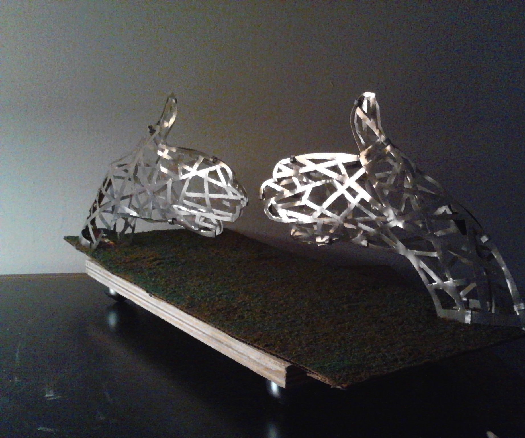 How to Chisel Aluminum Flashing Into Any Design or Sculpture : 10 Steps ...