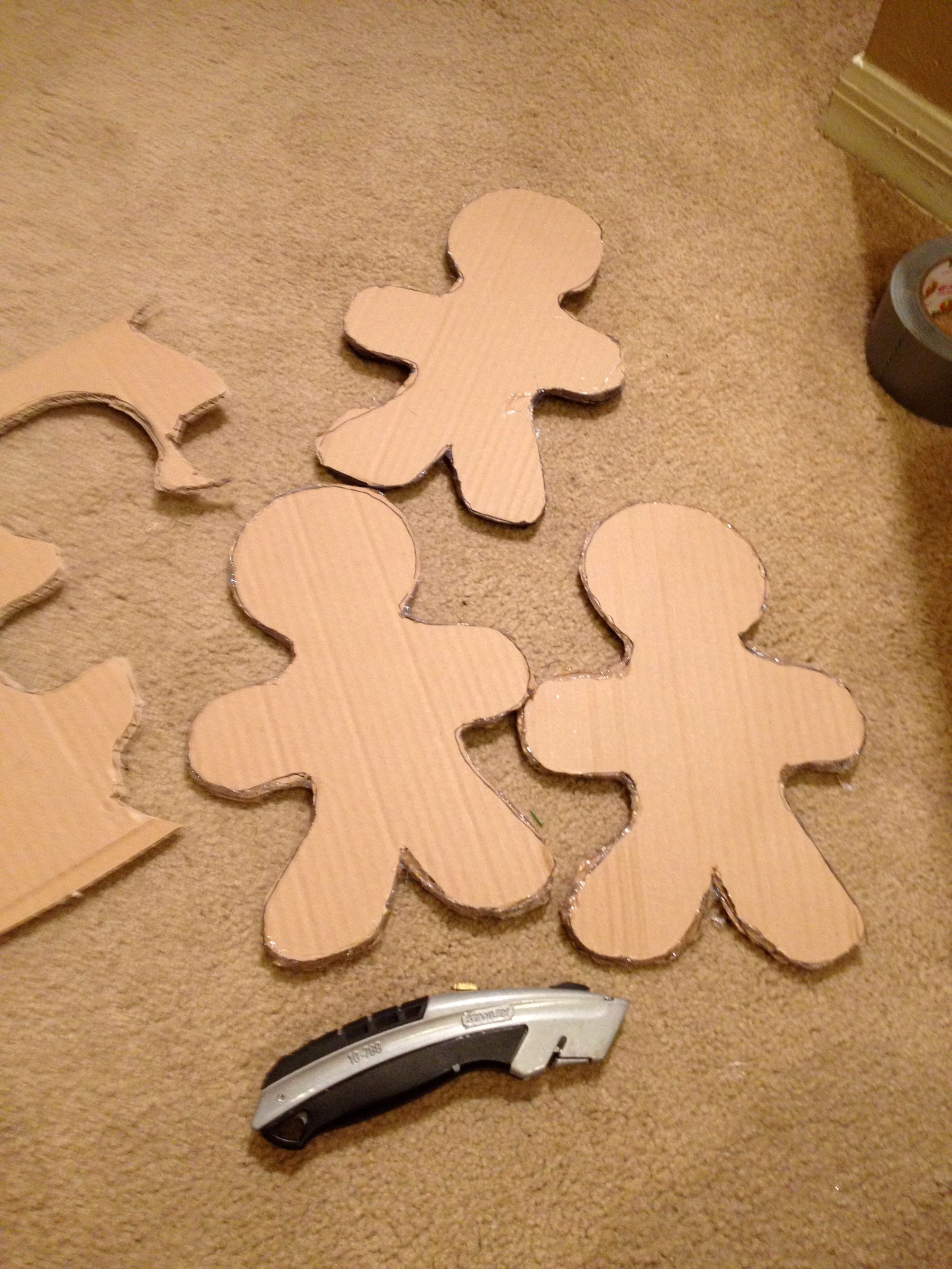 Cardboard Gingerbread Men - Instructables