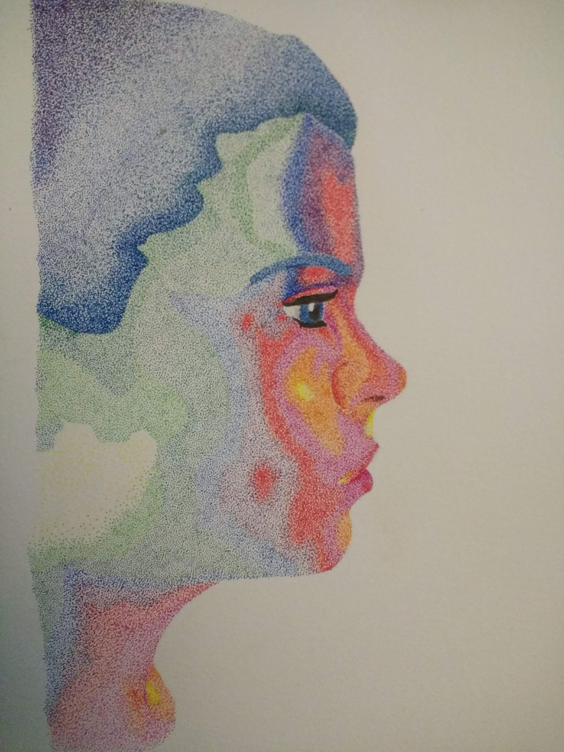 Rainbow Pointillism Portrait : 6 Steps (with Pictures) - Instructables