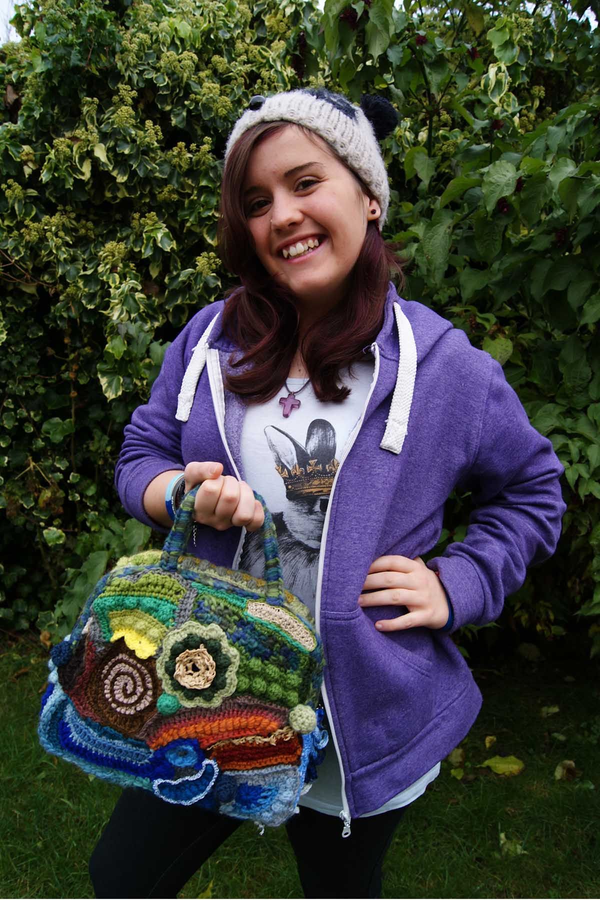 Freeform Crochet Bag: : 12 Steps (with Pictures) - Instructables