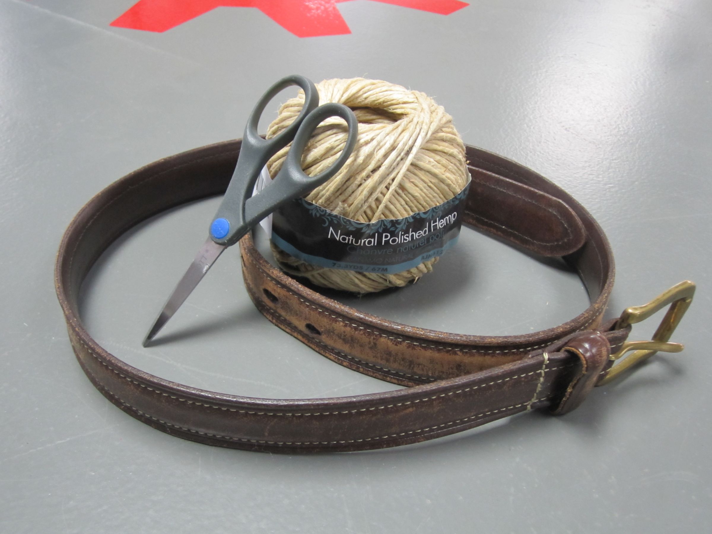 Make a Square Knot Hemp Belt : 4 Steps (with Pictures) - Instructables