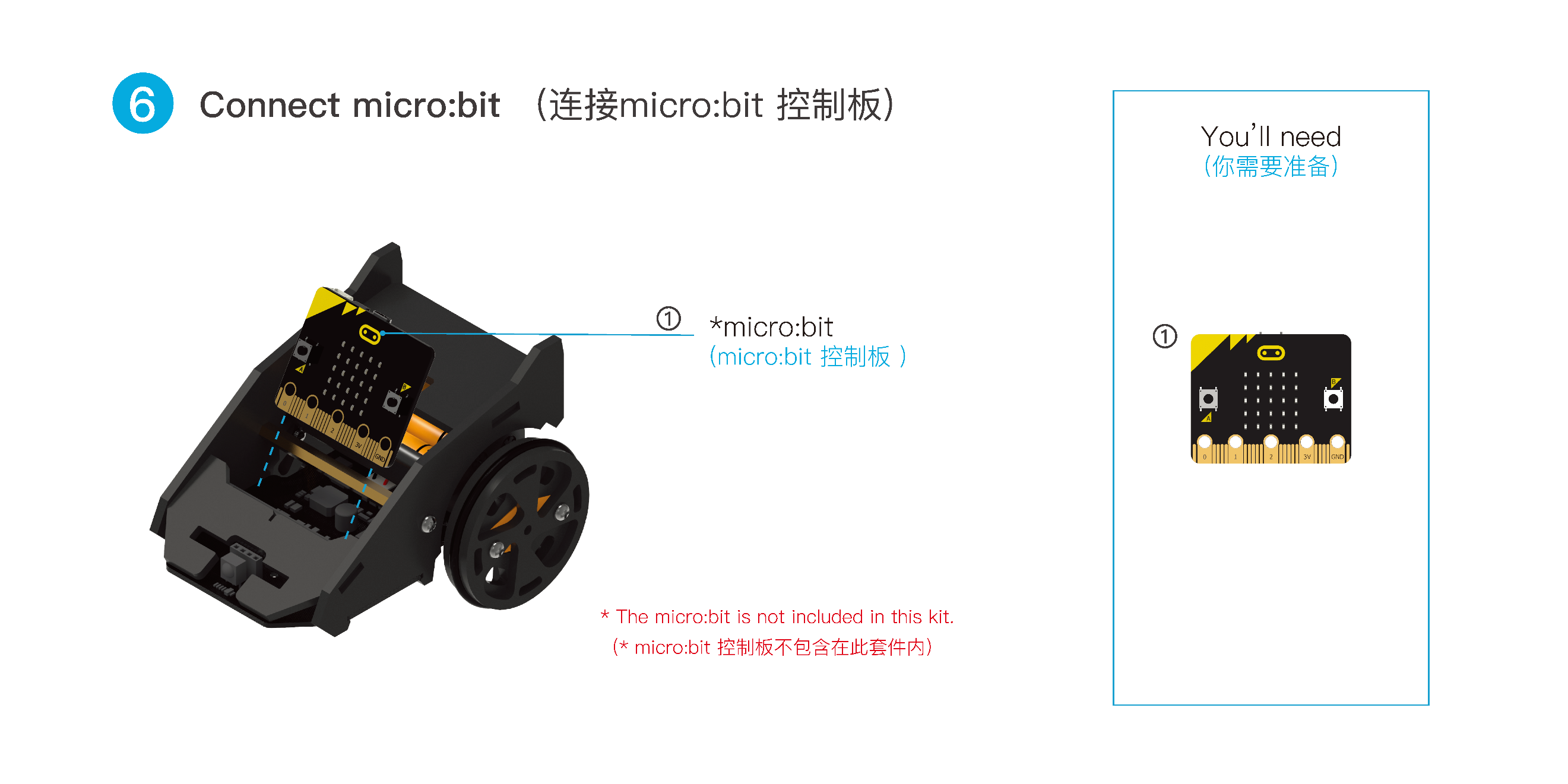 Micro:bit Robot Control With Accelerometer : 4 Steps - Instructables