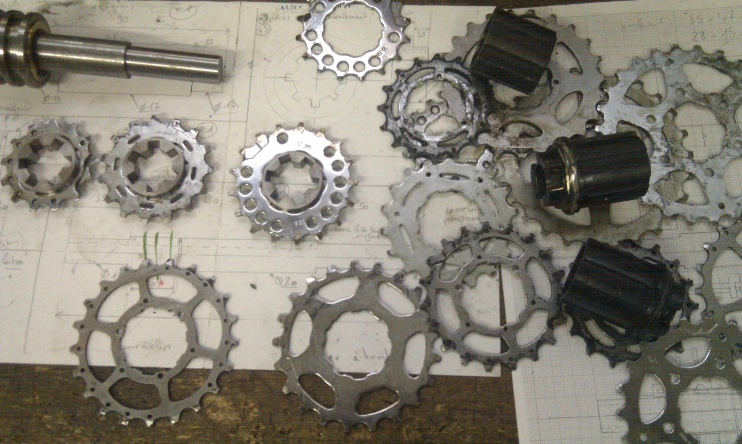 Transparent Gearbox on a Homemade Bicycle : 10 Steps (with Pictures ...