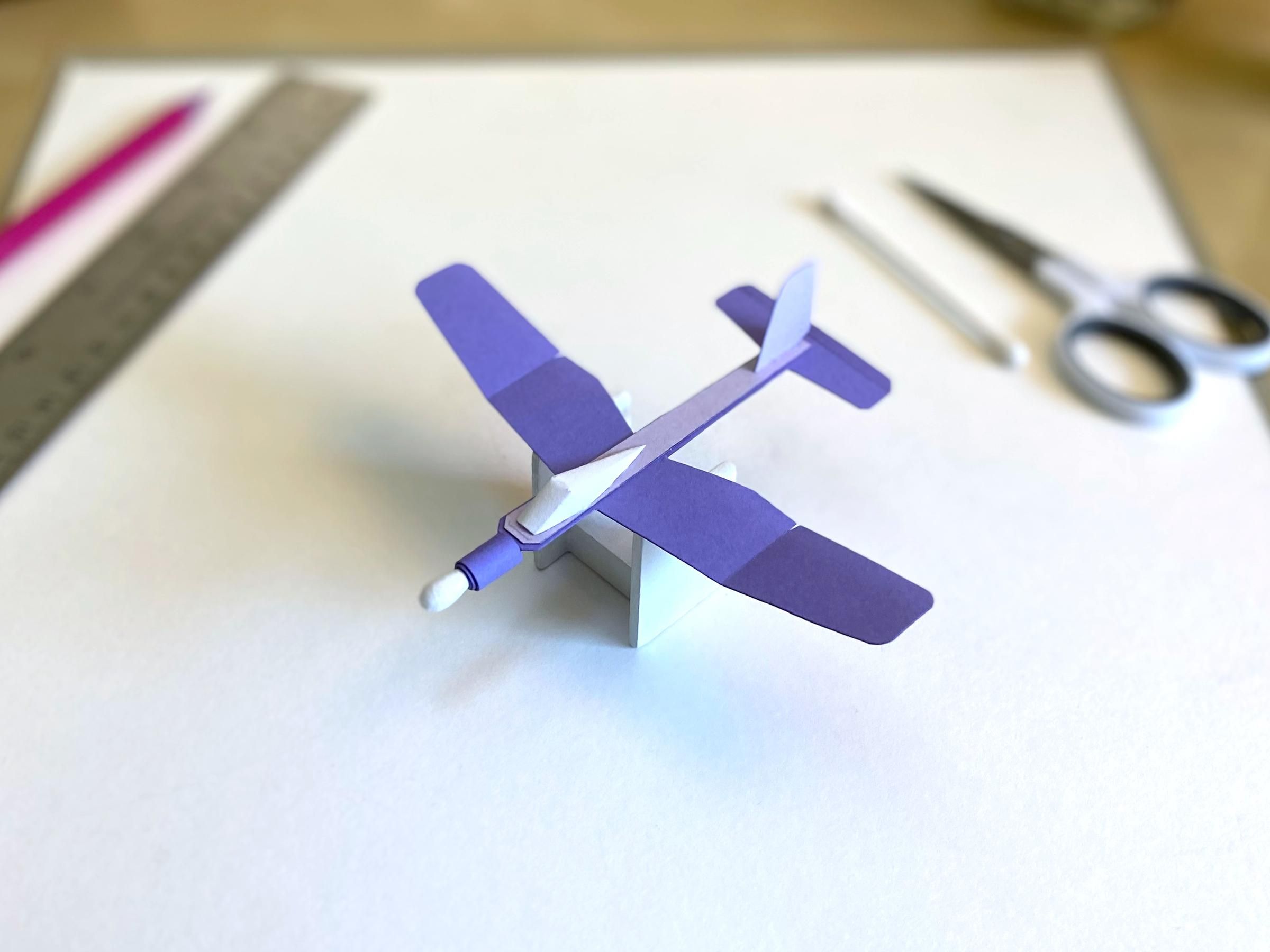 Cotton Swab Card Stock Micro Gliders : 9 Steps (with Pictures ...