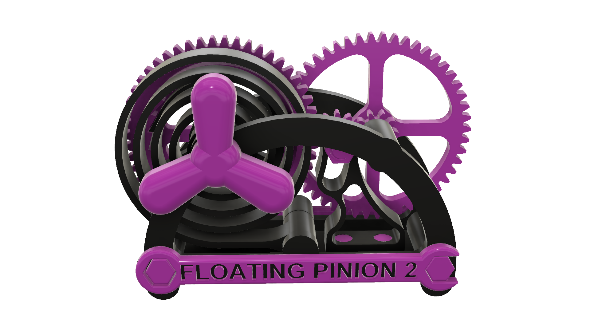 Floating Pinion Demonstrator 2 : 4 Steps (with Pictures) - Instructables