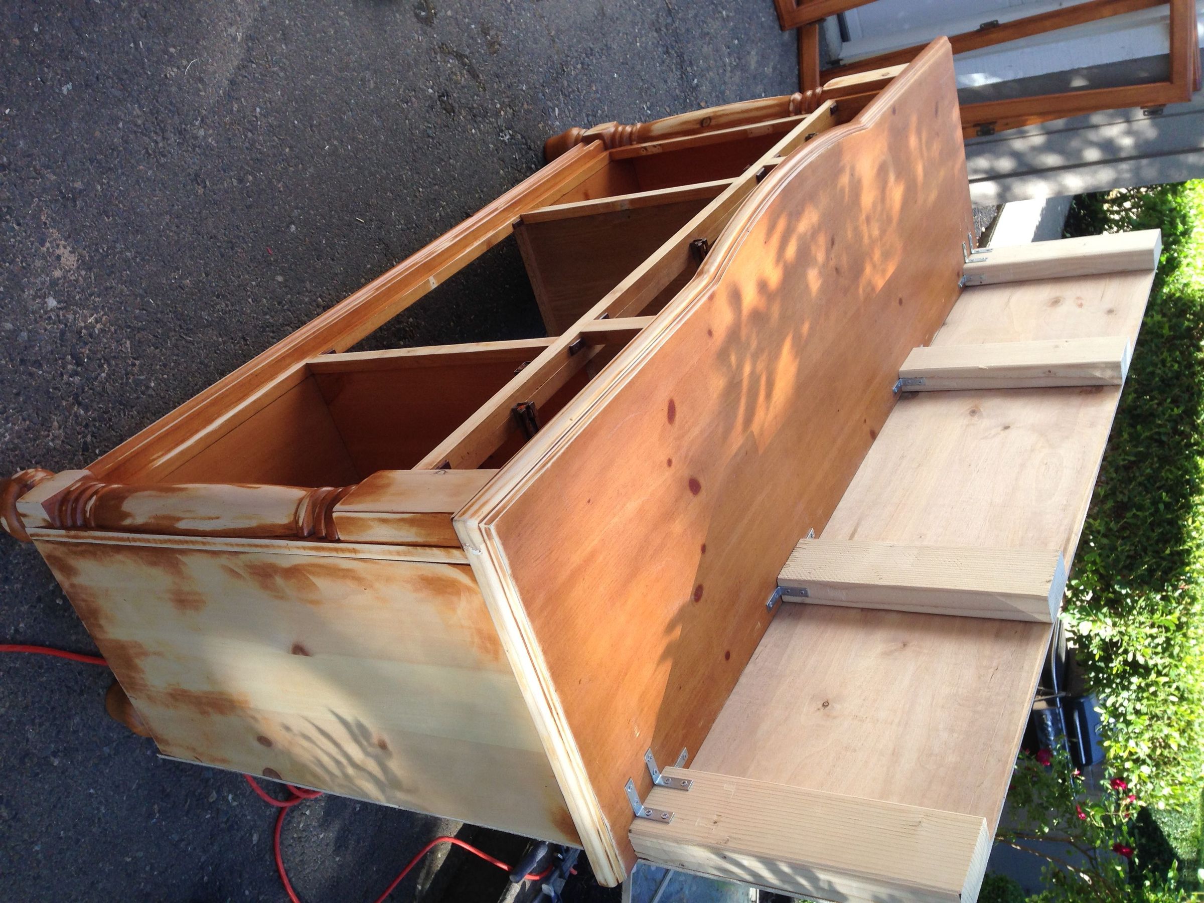 Hutch Re-purposed to a BAR DIY : 13 Steps (with Pictures) - Instructables