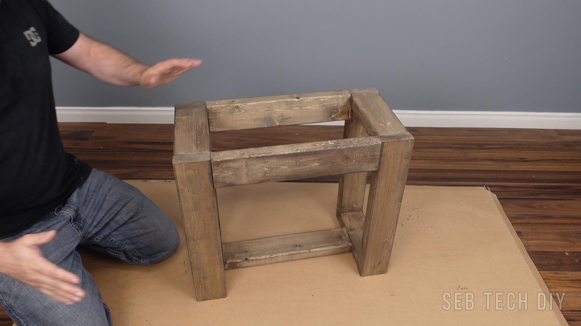 How to Build an Outdoor Wooden Side Table Out of 2x4's : 8 Steps (with ...